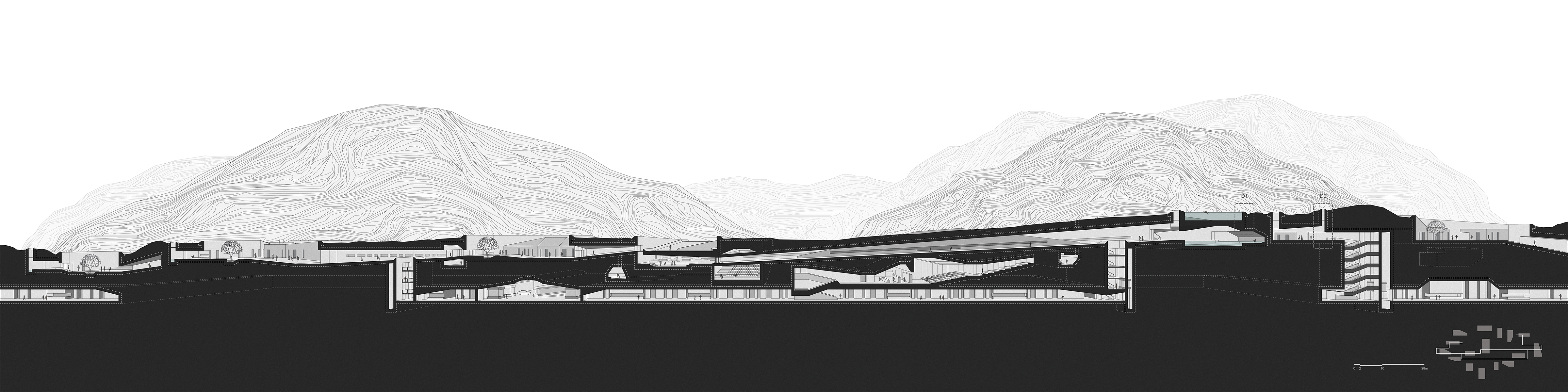 Idea 1066790: Wadi Rum Excavated Sanctuaries by Rasem Kamal in Aqaba City, Jordan - Architizer