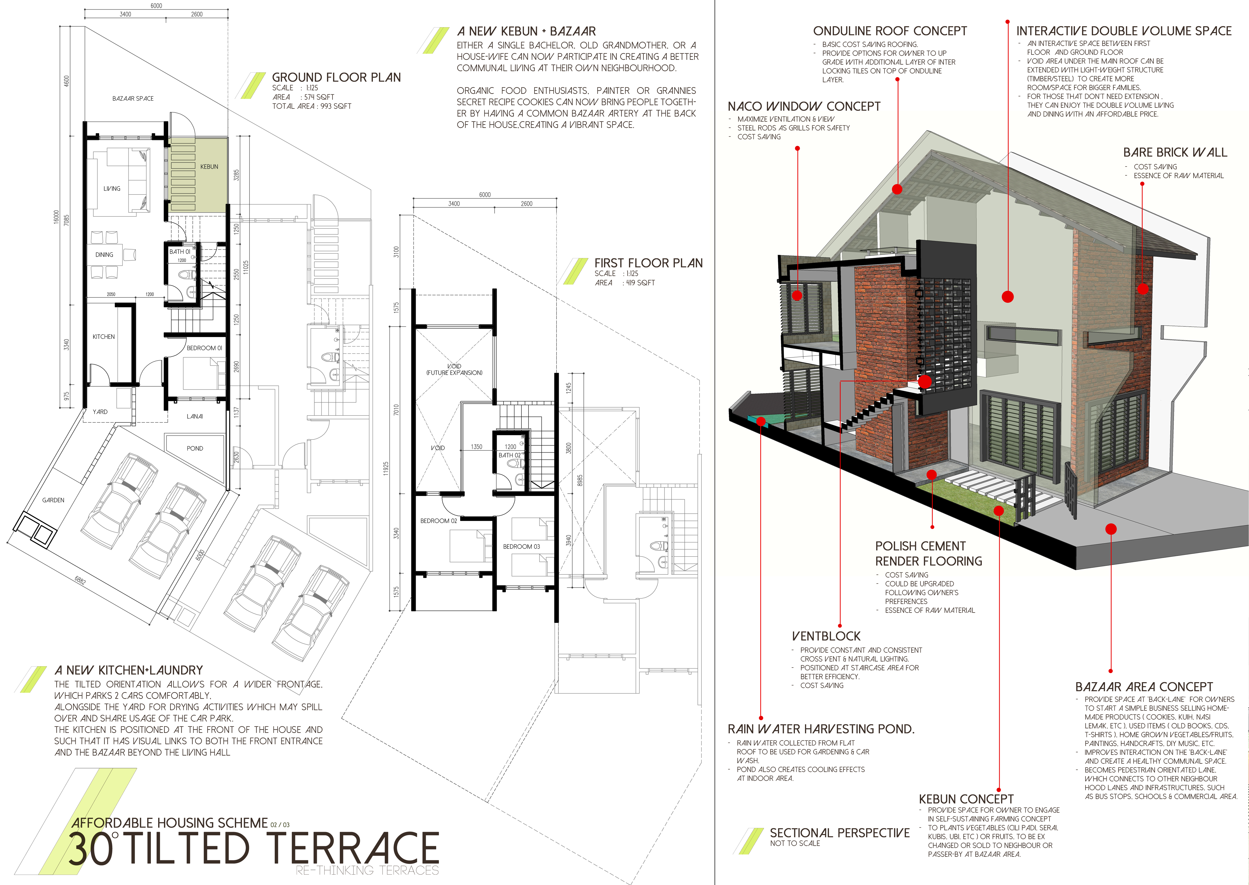 30° tilted terrace by Code Red Studio - Architizer