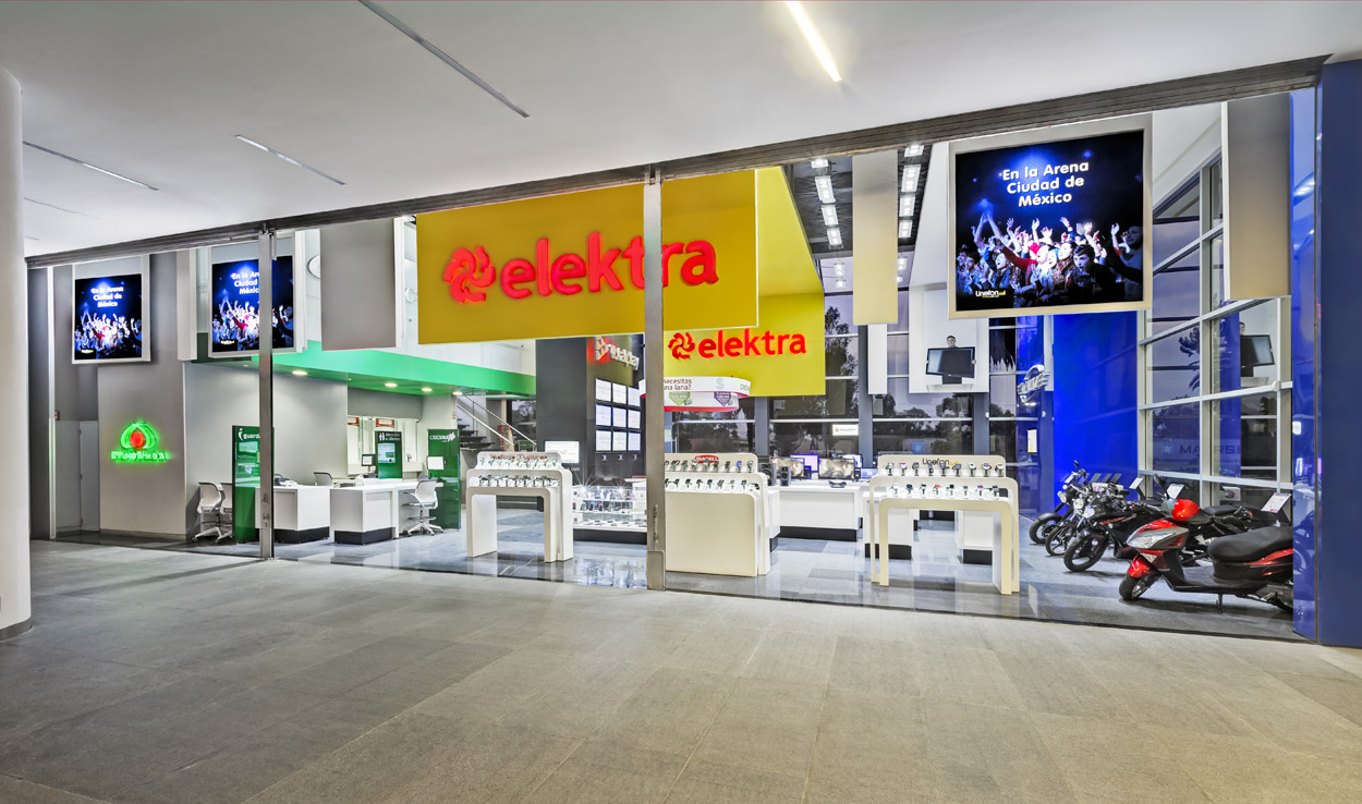 Showroom Elektra sucursal Arena Ciudad de Mexico by usoarquitectura ...