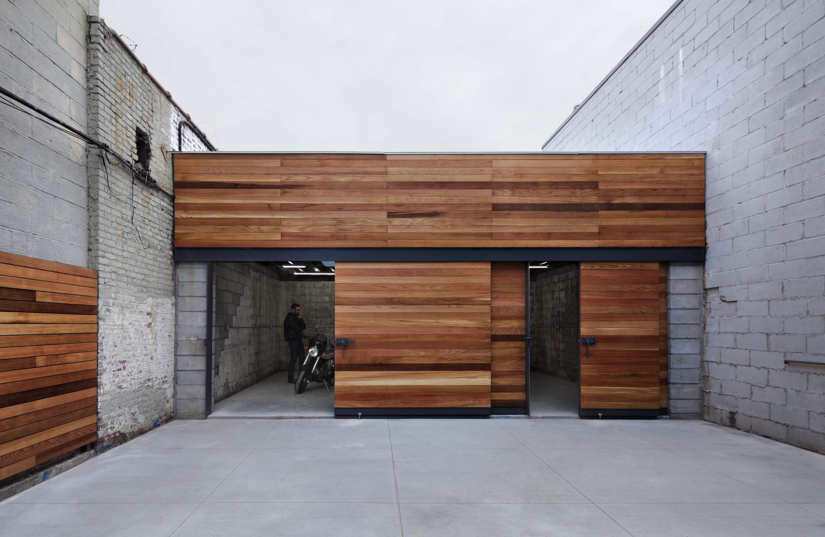 Bushwick Motorcycle Garage by Dameron Architecture - Architizer