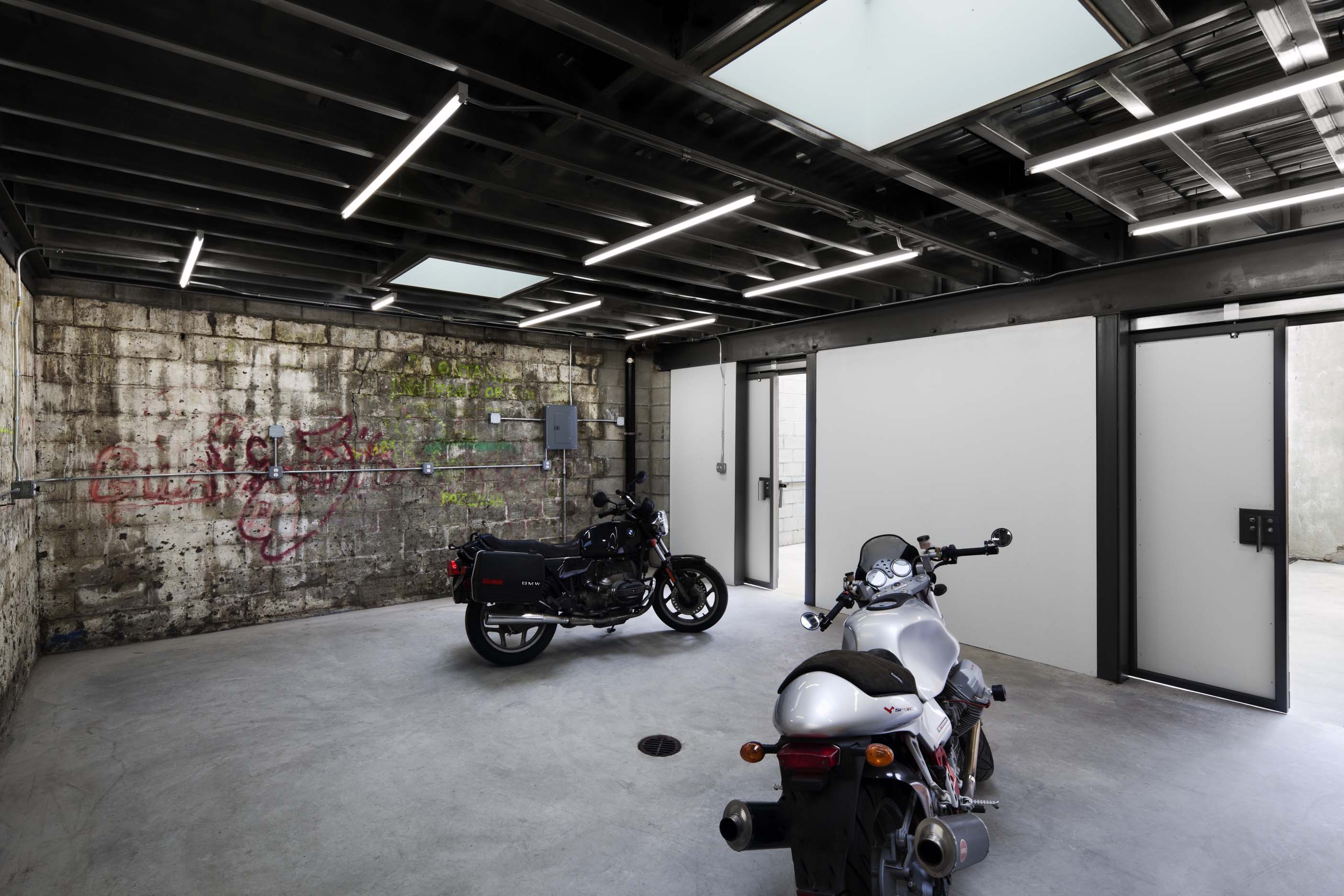 Bushwick Motorcycle Garage by Dameron Architecture - Architizer