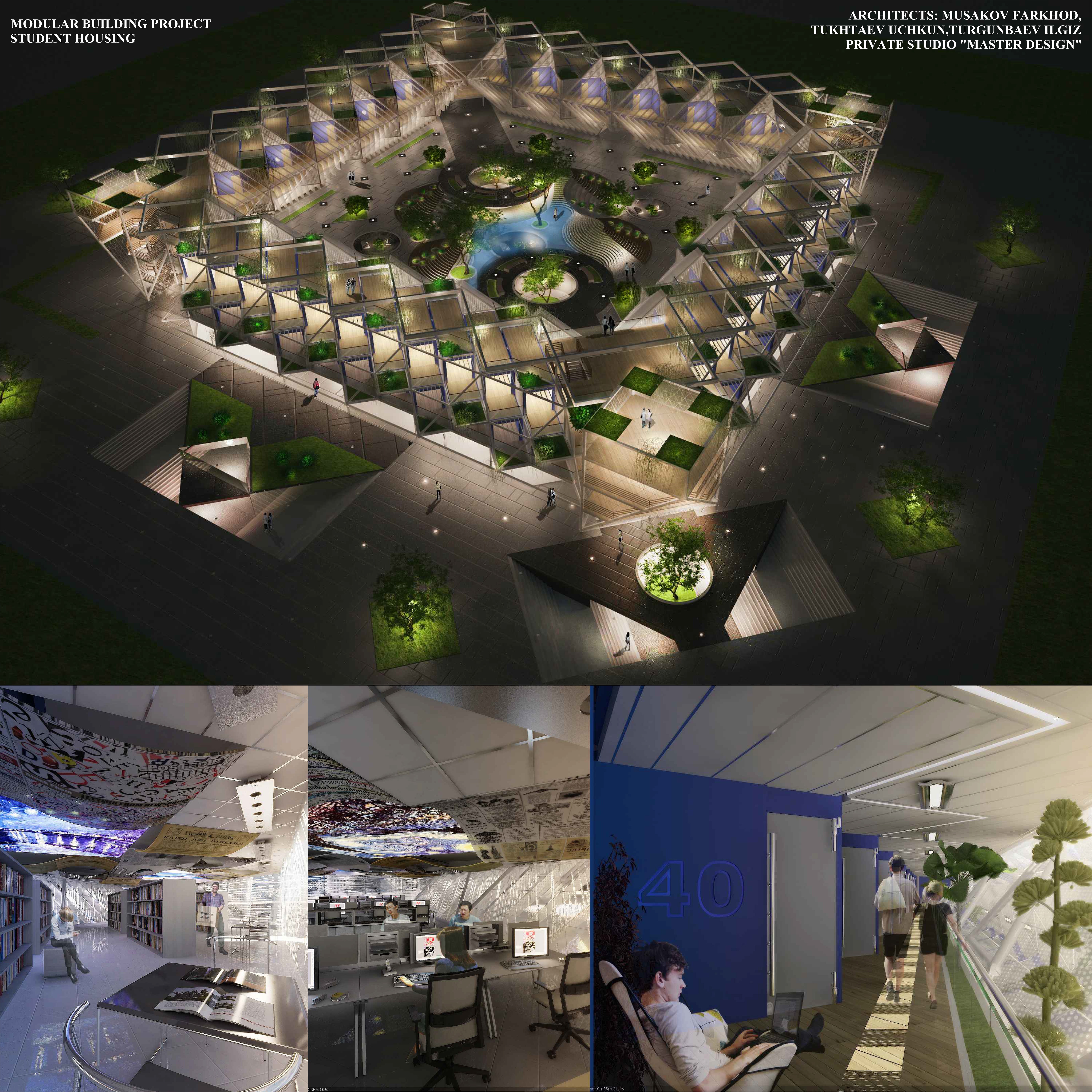 MODULAR BUILDING PROJECT OF STUDENTS' HOUSING by "Master Design ...