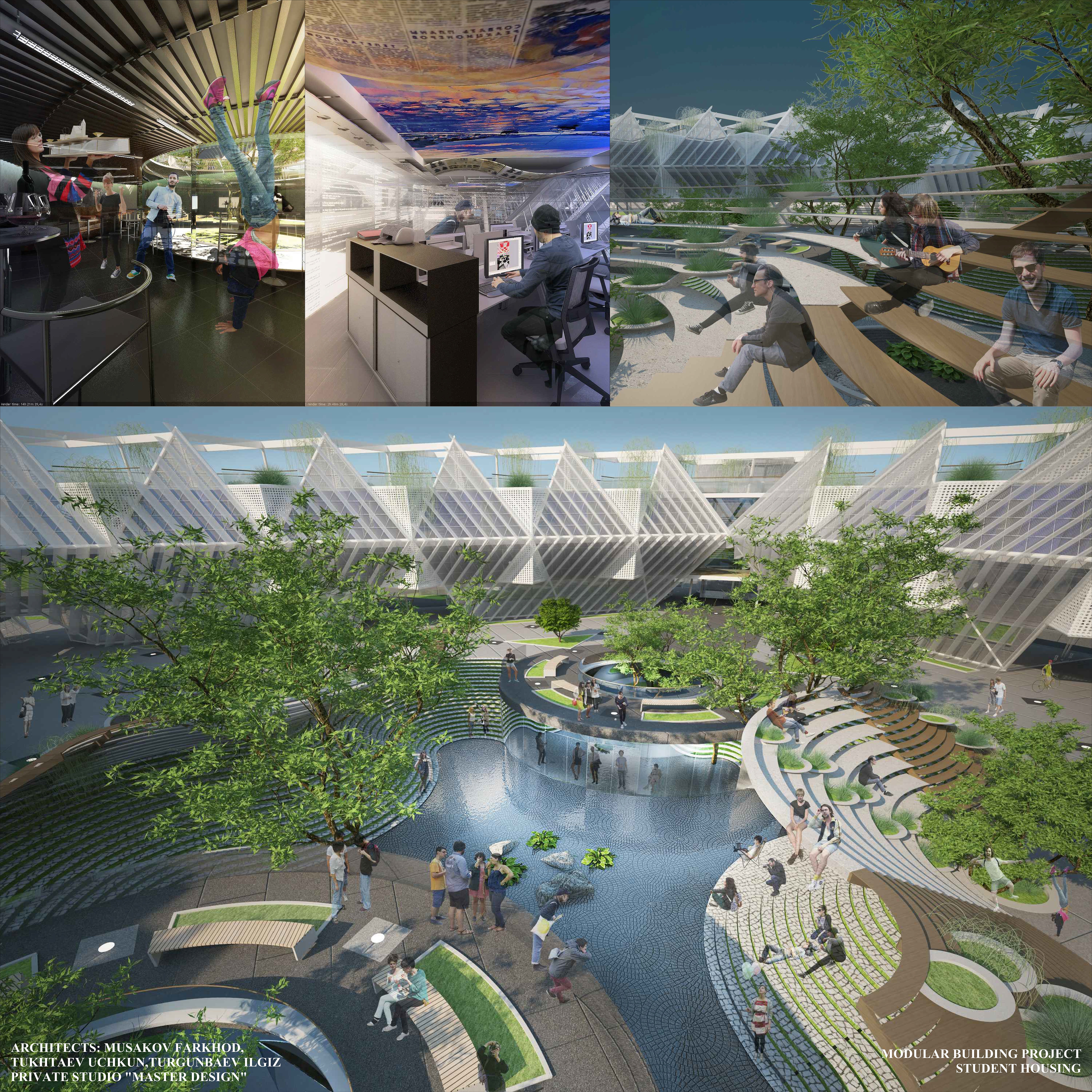 MODULAR BUILDING PROJECT OF STUDENTS' HOUSING by "Master Design ...