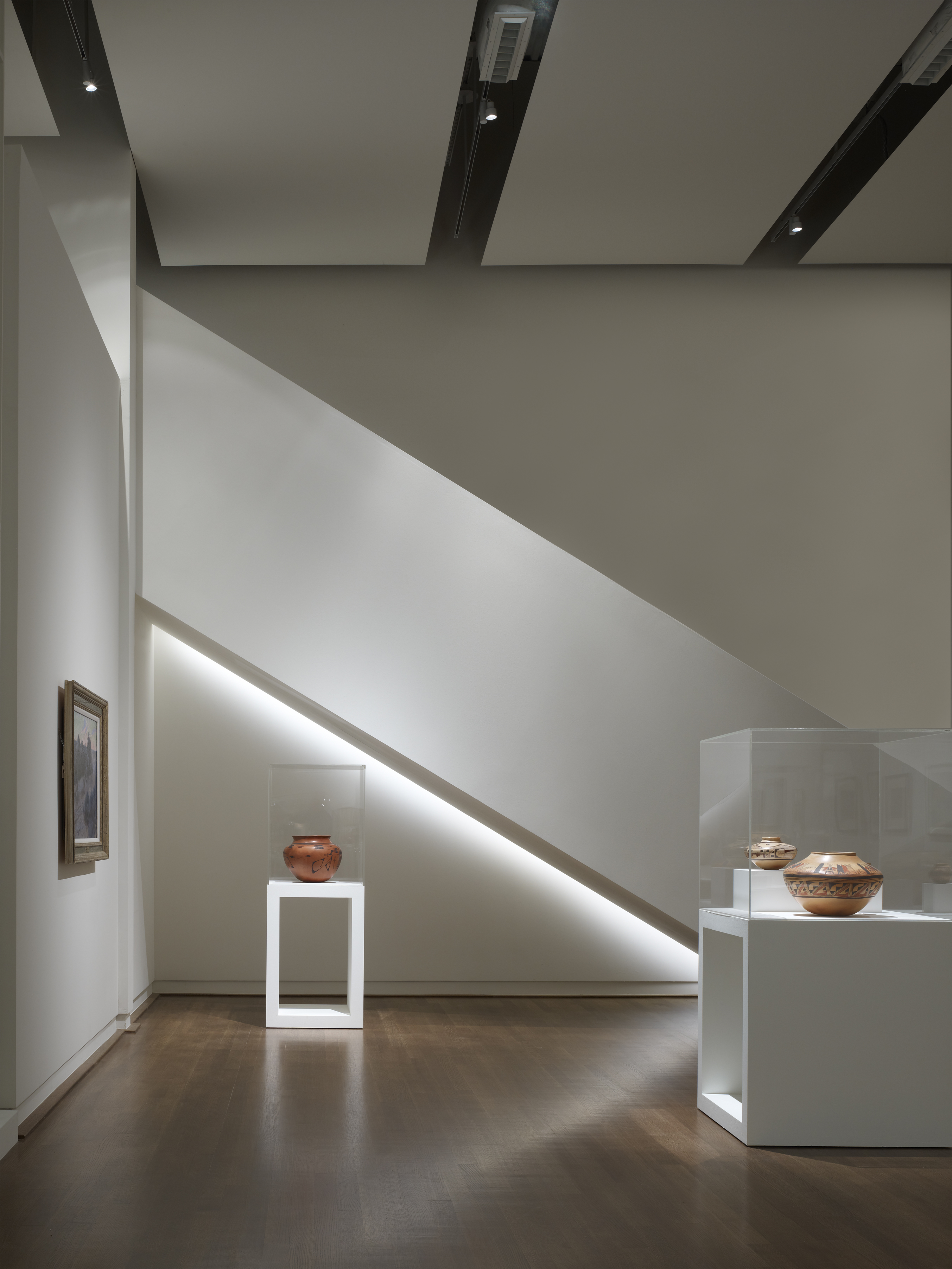 Fred Jones Jr. Museum of Art, The Stuart Wing and Adkins Gallery ...