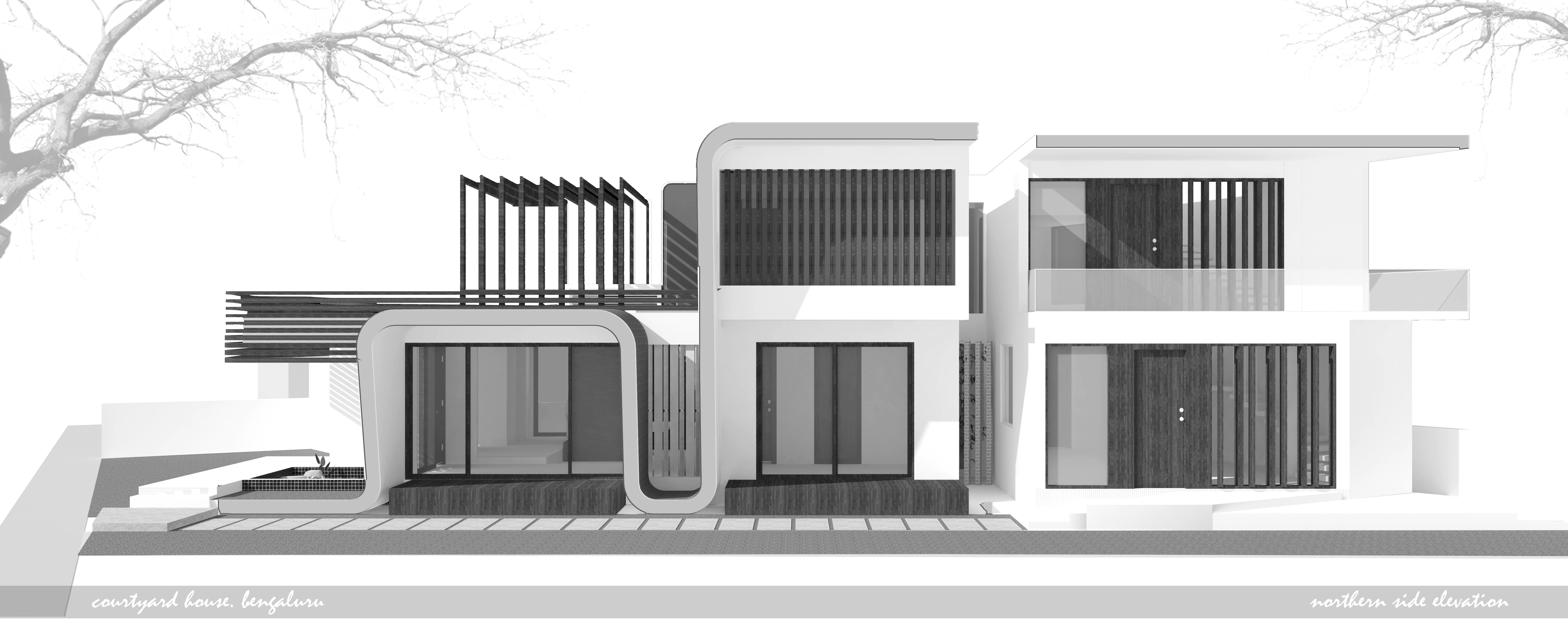 The Courtyard House by The Purple Ink Studio - Architizer