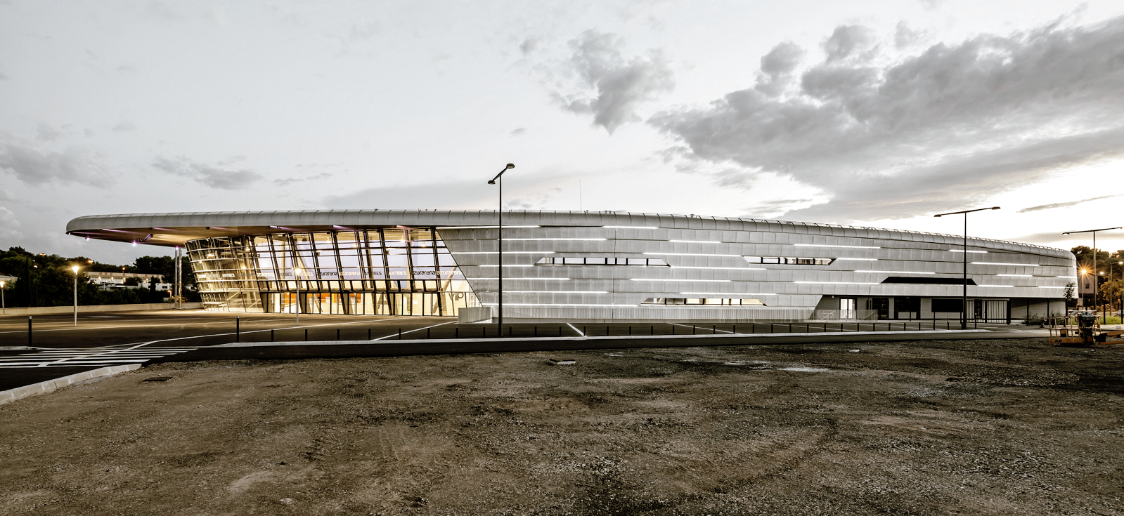 Azur Arena Antibes by Auer Weber - Architizer