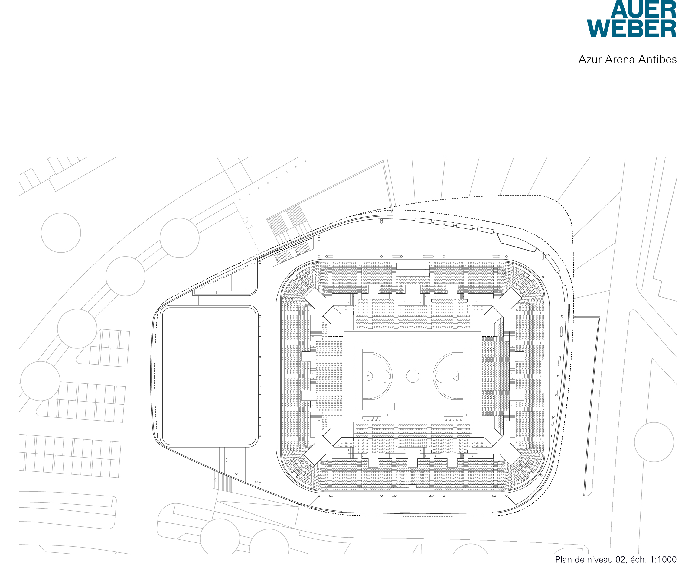 Idea 1075937: Azur Arena Antibes by Auer Weber in Antibes, France ...