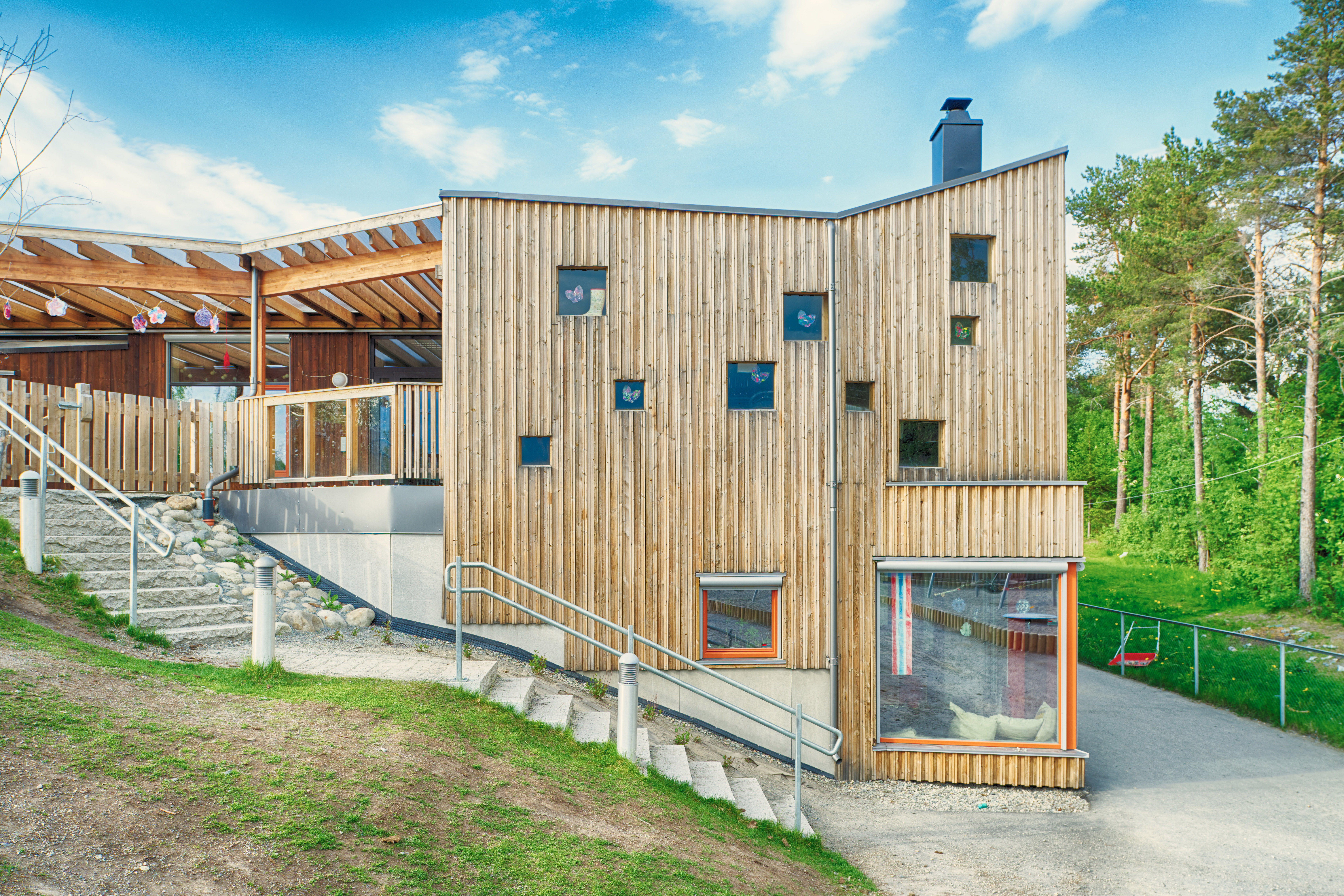 Kattem kindergarten by Skibnes Arkitekter AS - Architizer