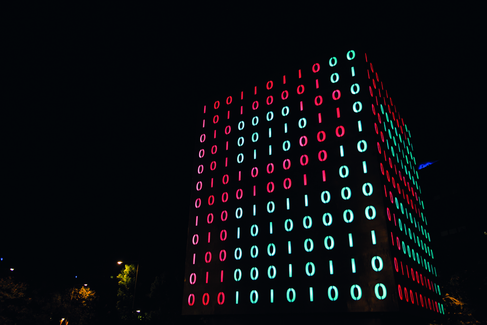 Binary Sculpture - Manyata Business Park, Bangalore, India by dpa ...