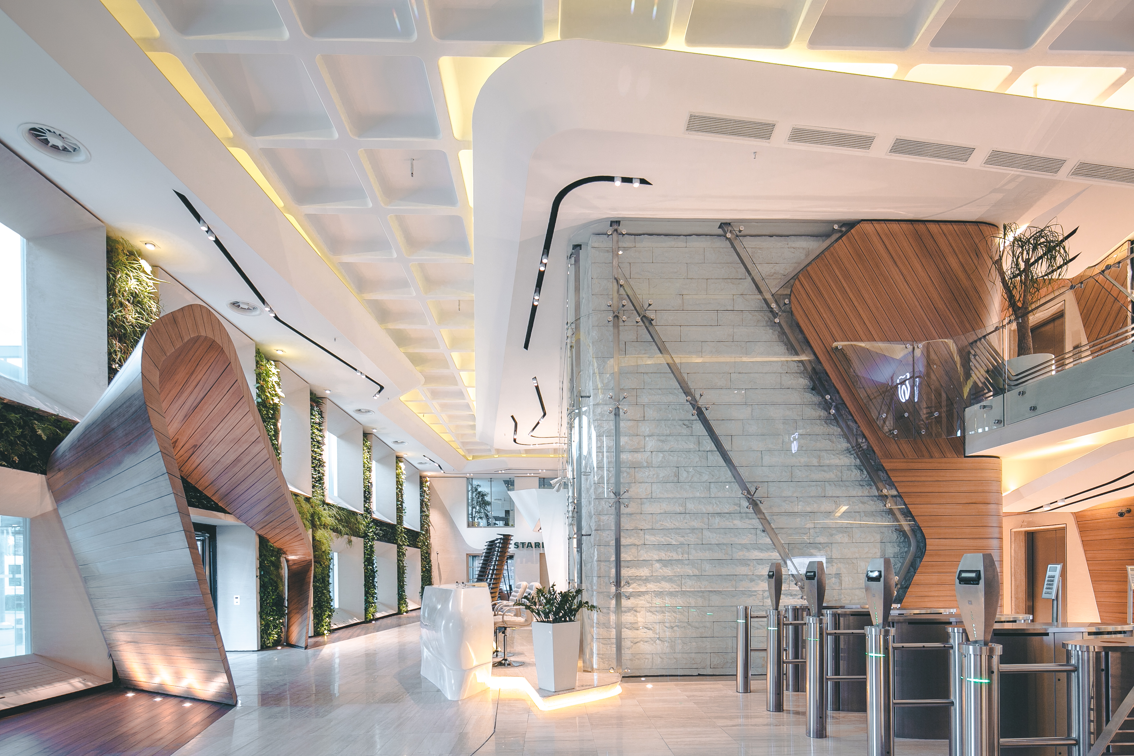 SUN PLAZA LOBBY DESIGN by ARCHIVE+LAB - Architizer