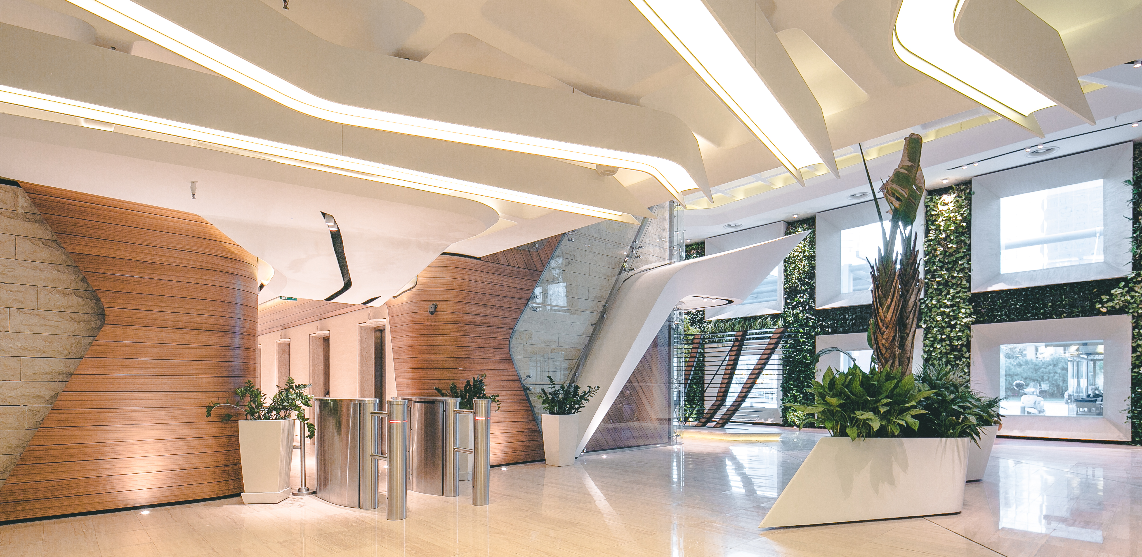 SUN PLAZA LOBBY DESIGN by ARCHIVE+LAB - Architizer