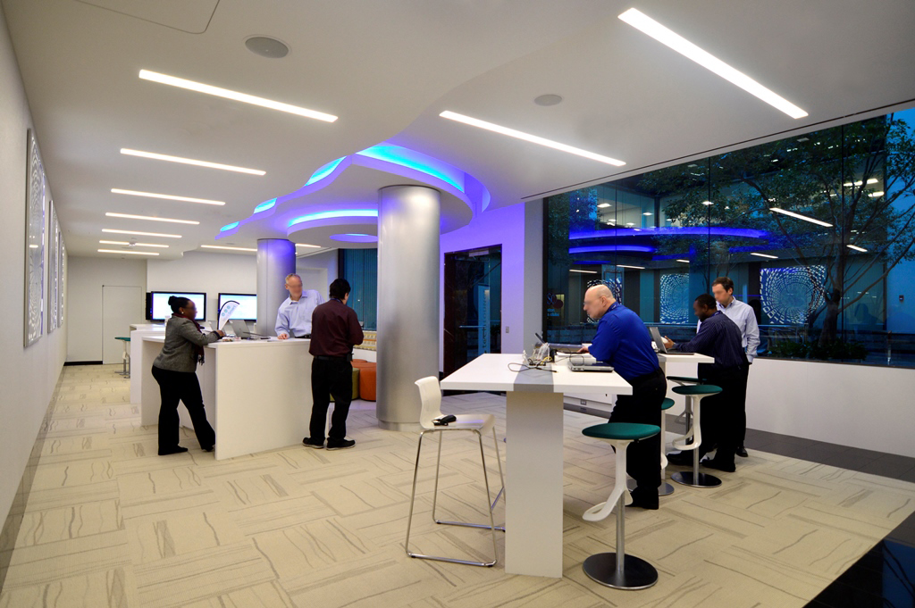 Tech Lounge by Visnick & Caulfield Associates, Inc. - Architizer