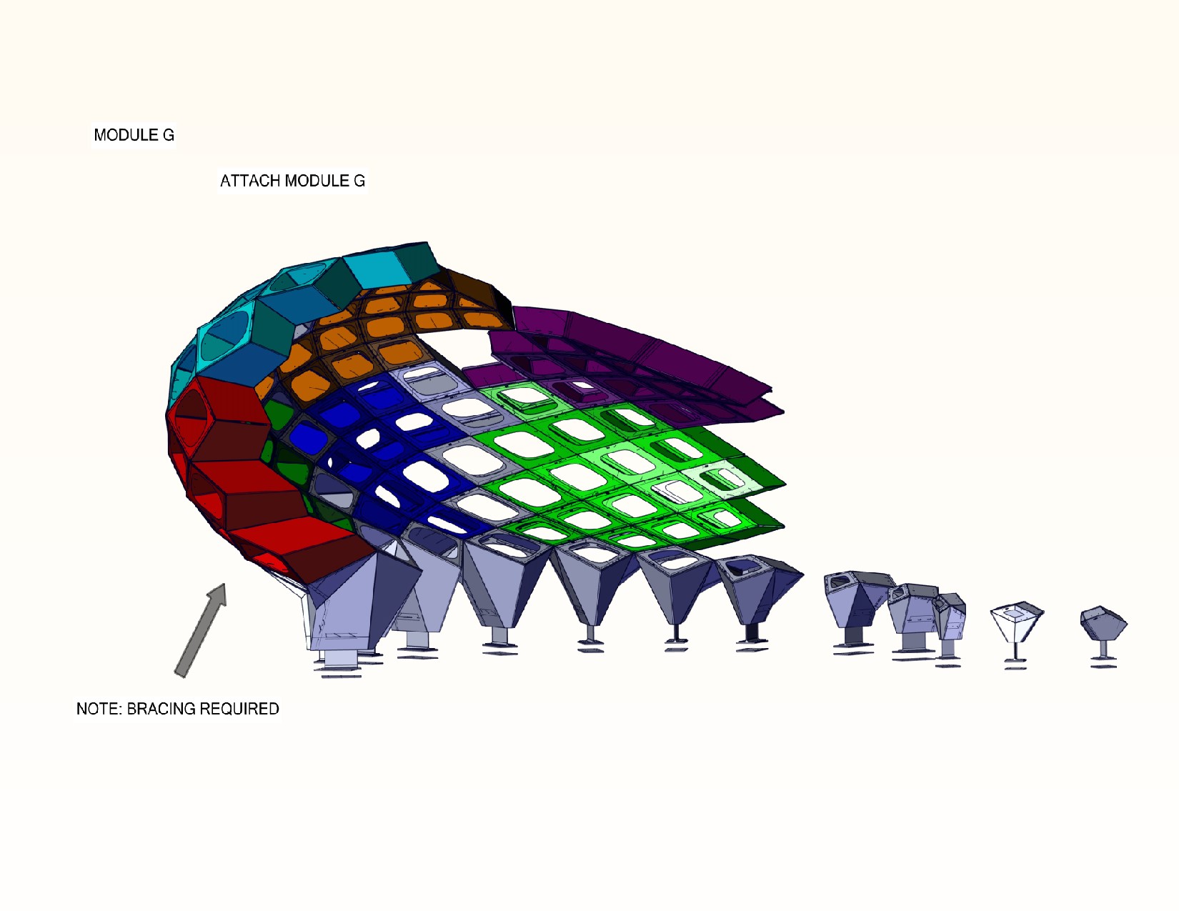 Frameworks Cellular Structure by Arktura LLC - Architizer