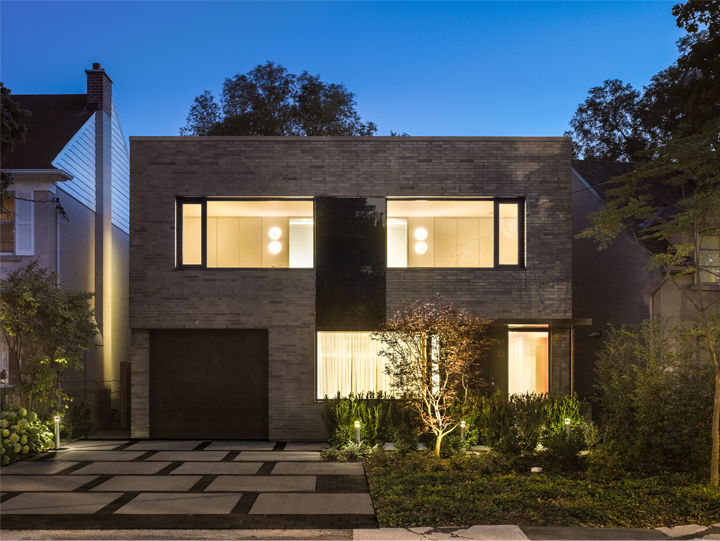 House with a Red Wall by Kohn Shnier architects - Architizer