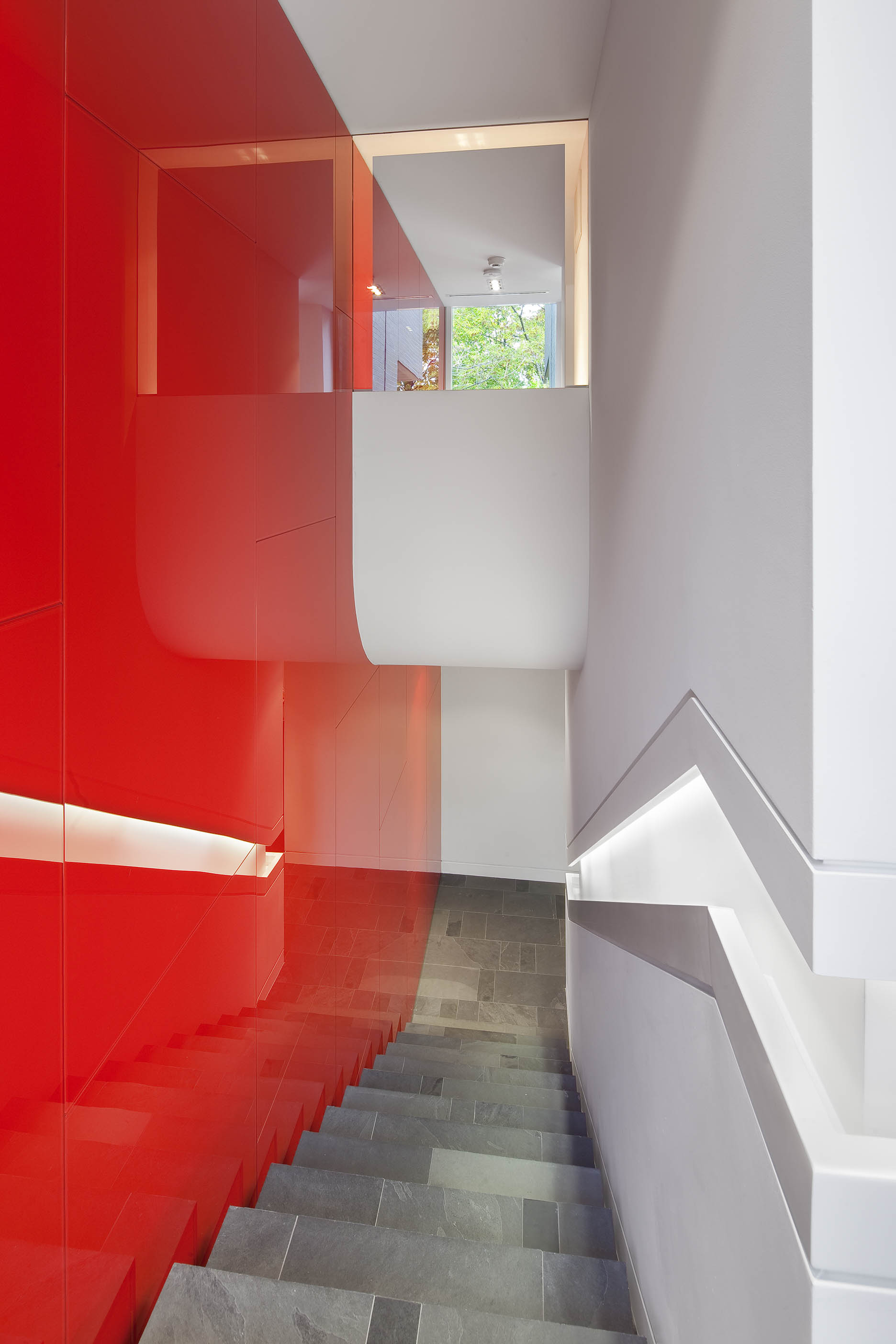 House with a Red Wall by Kohn Shnier architects - Architizer