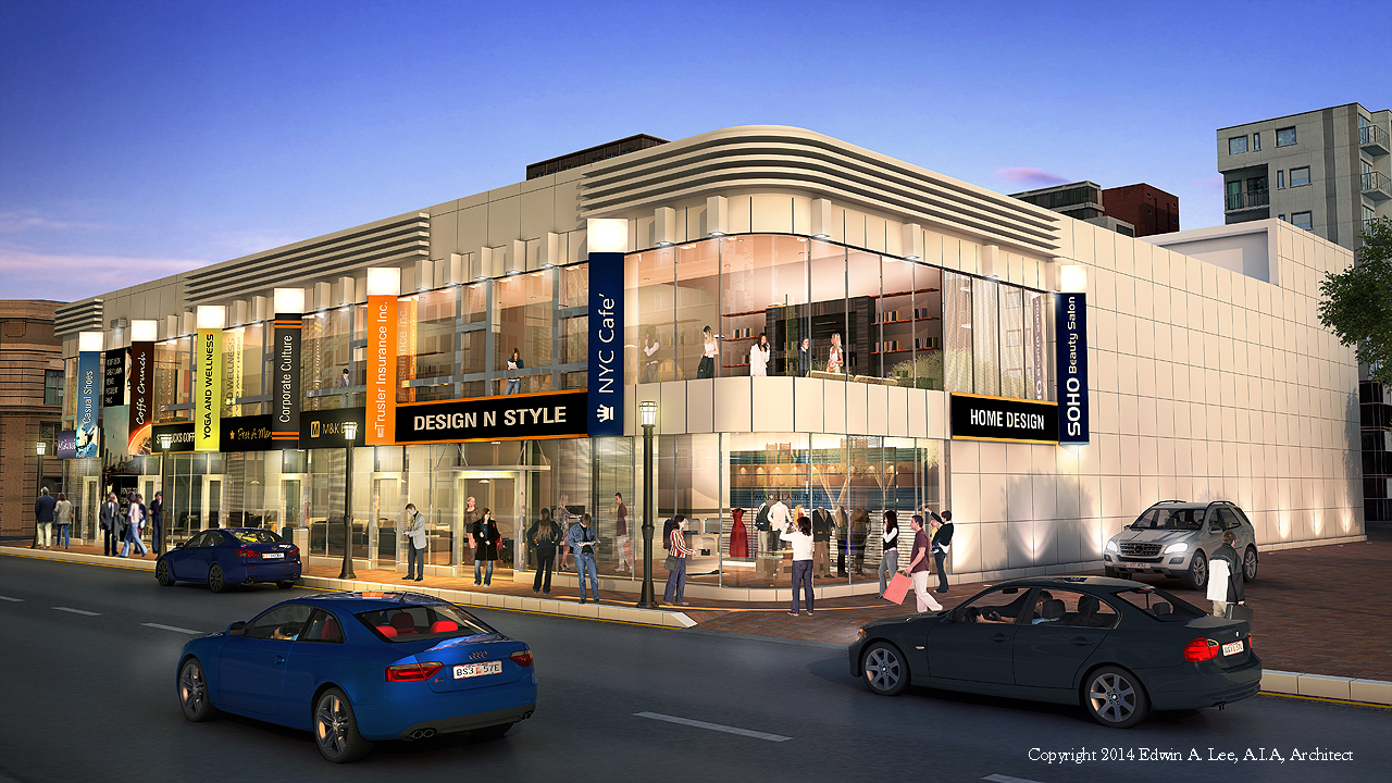 New York Urban Mixed Use Commercial Urban Branding Repositioning ...