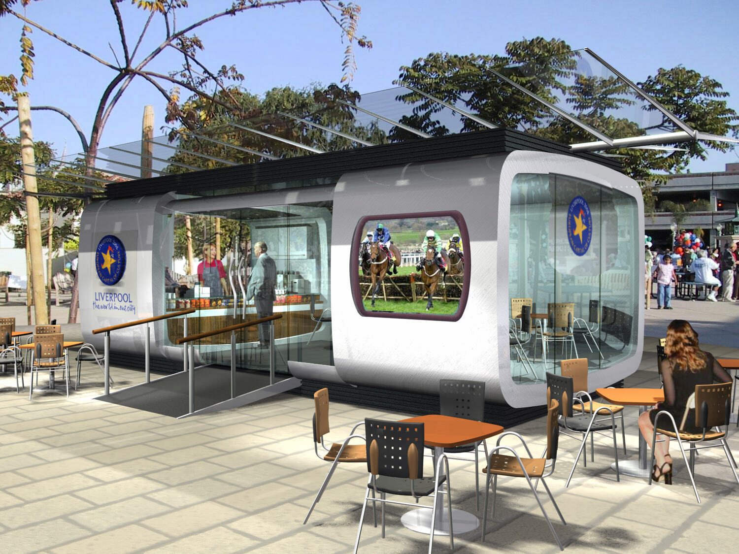 Pop-Up Cafe by Design & Brand Architecture - Architizer
