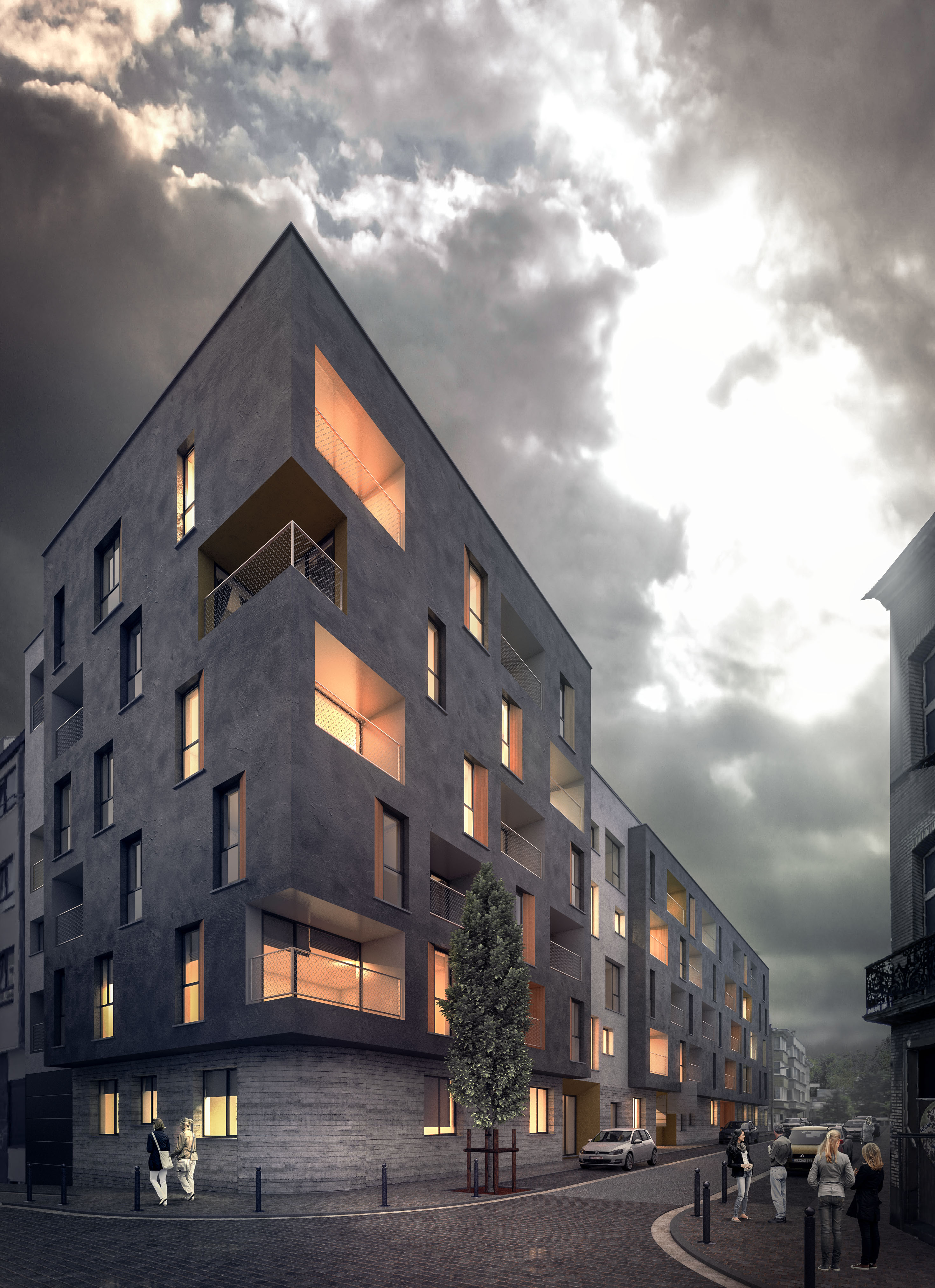 Idea 1082941: HOUSING SC by BAEB - Bureau d'Architects Emmanuel ...