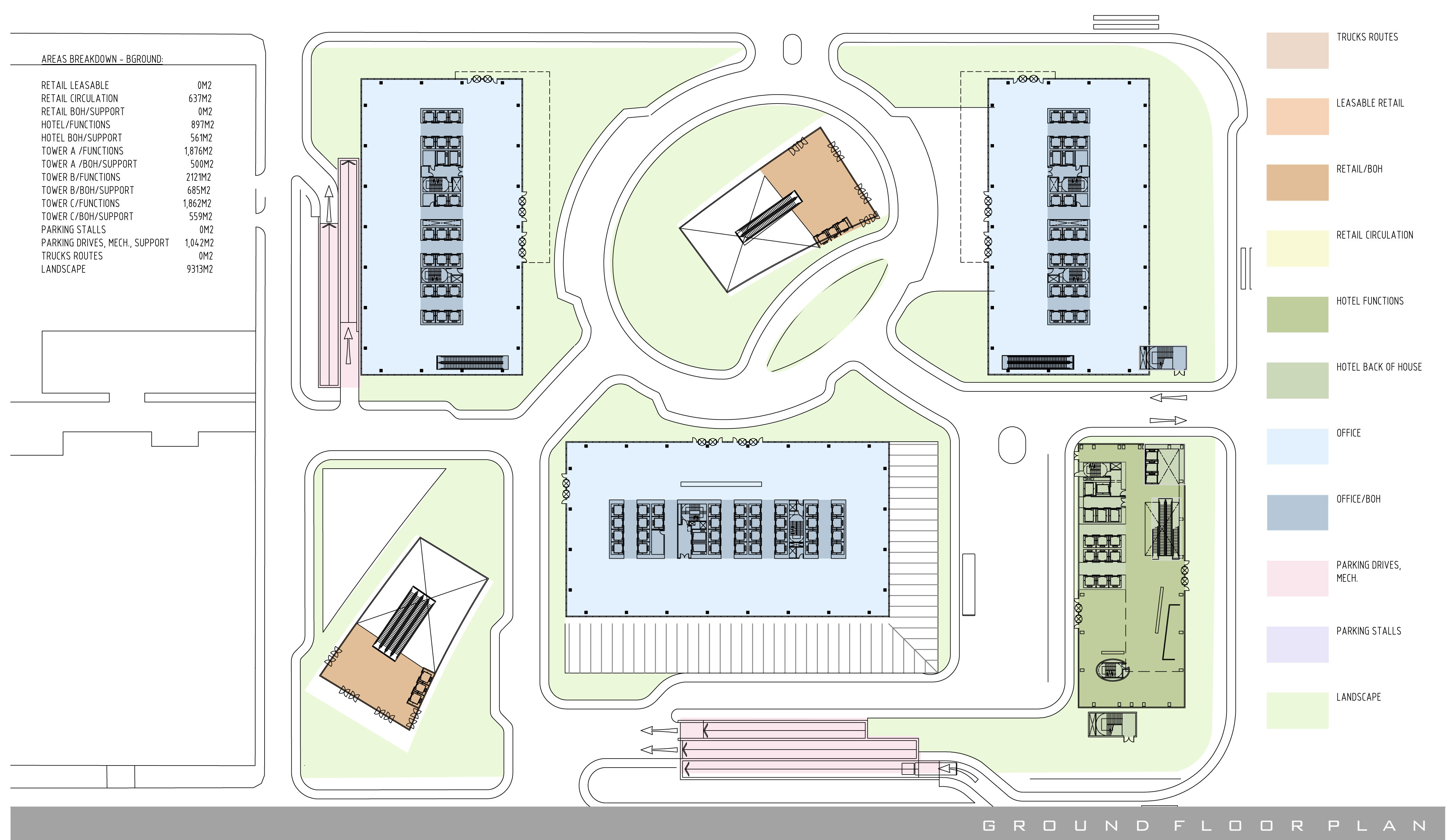 Idea 1086531: International Finance Centre Seoul by Arquitectonica in ...