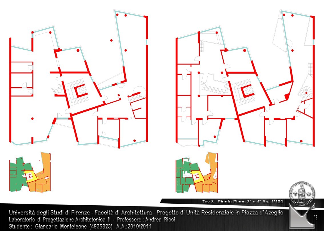Palazzo in Piazza D'Azeglio - Firenze by Giancarlo Monteleone - Architizer
