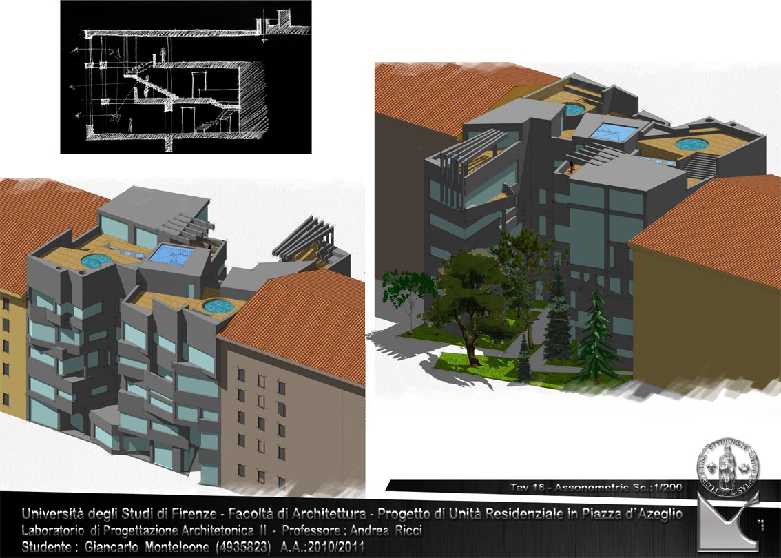 Palazzo in Piazza D'Azeglio - Firenze by Giancarlo Monteleone - Architizer