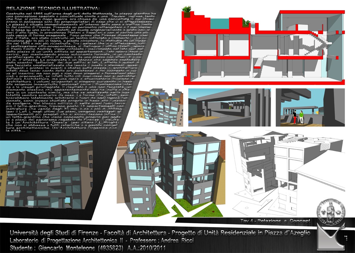 Palazzo in Piazza D'Azeglio - Firenze by Giancarlo Monteleone - Architizer