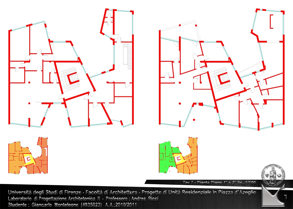 Palazzo in Piazza D'Azeglio - Firenze by Giancarlo Monteleone - Architizer