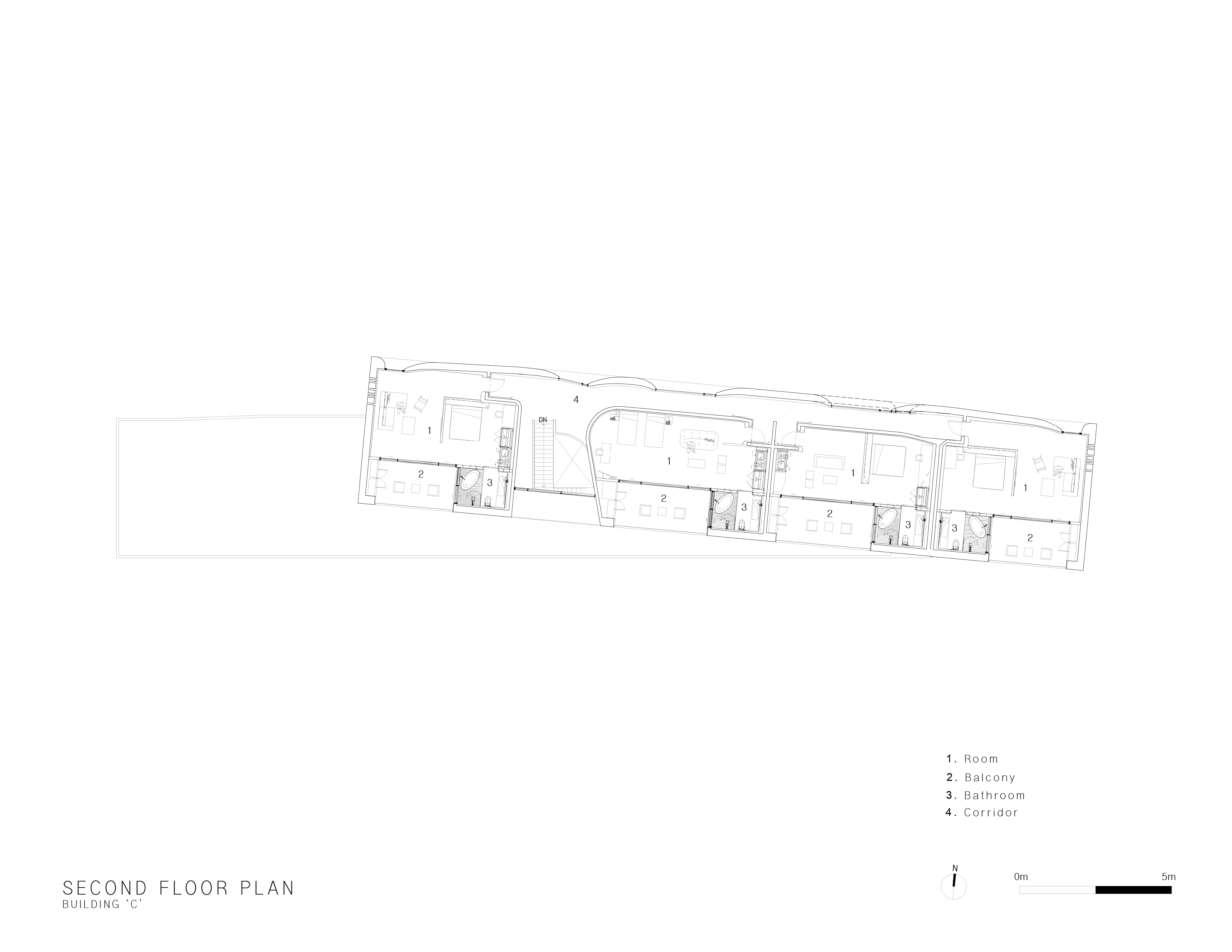 Namhae Southcape Linear Suite Hotel by BCHO Architects Associates ...