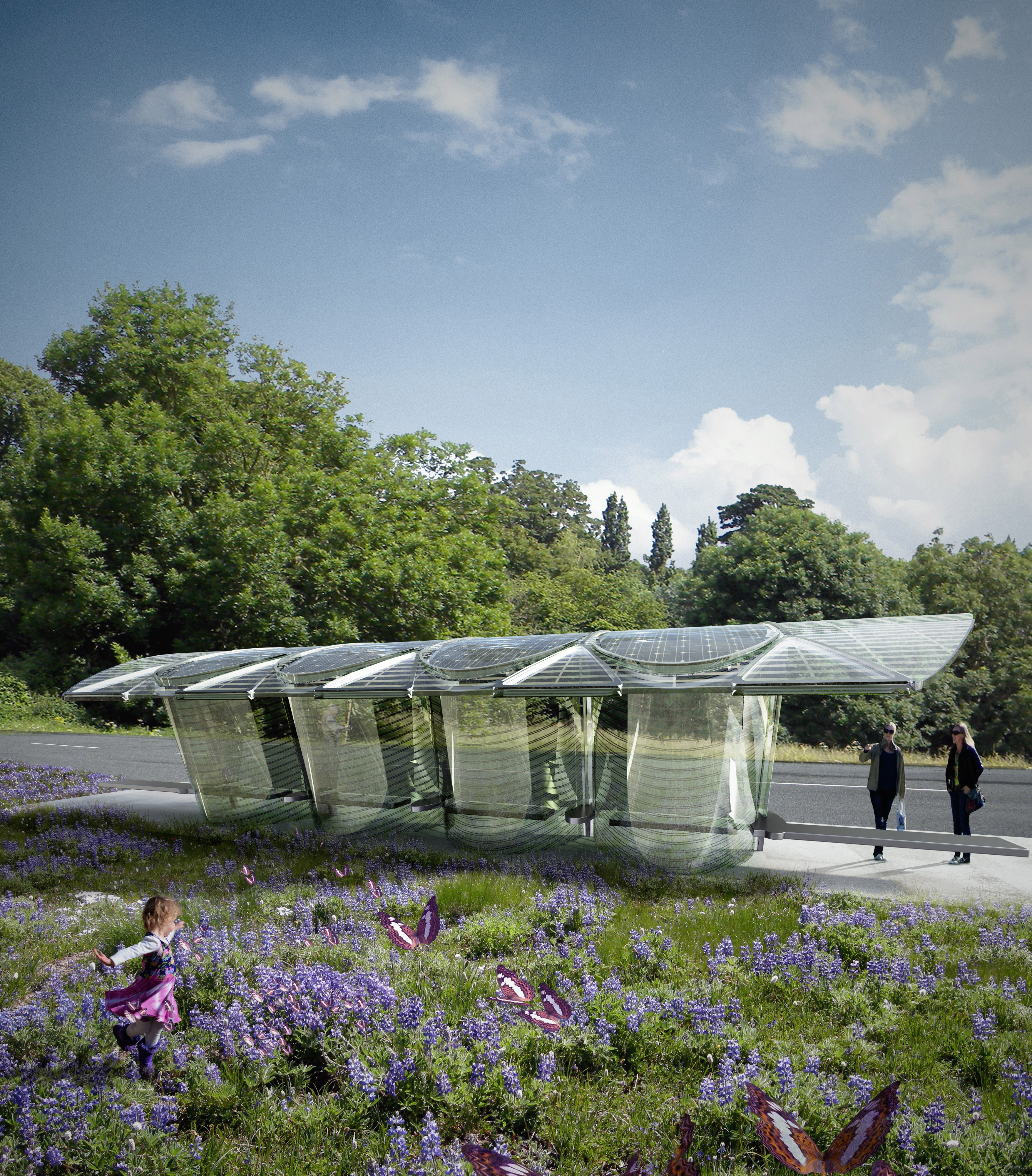 Glass Butterfly by Form4 Architecture - Architizer