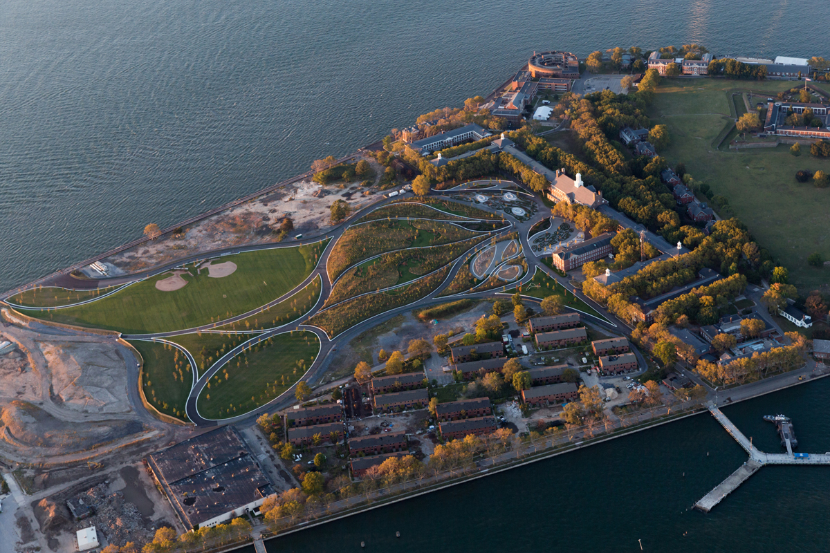 Governors Island Phase One Park & Public Space by West 8 - Architizer