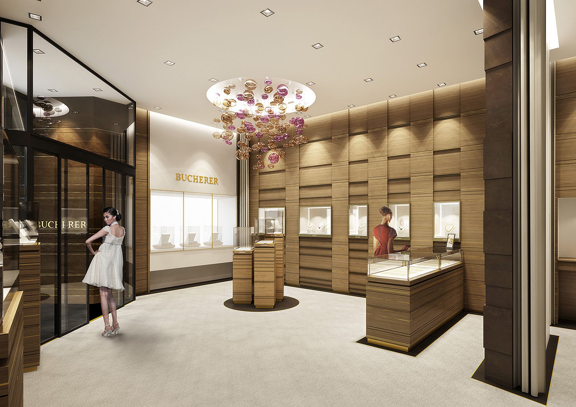 BUCHERER, LUXURY RETAIL by INTERIOR DESIGN BY STUDIOFORMA ARCHITECTS ...
