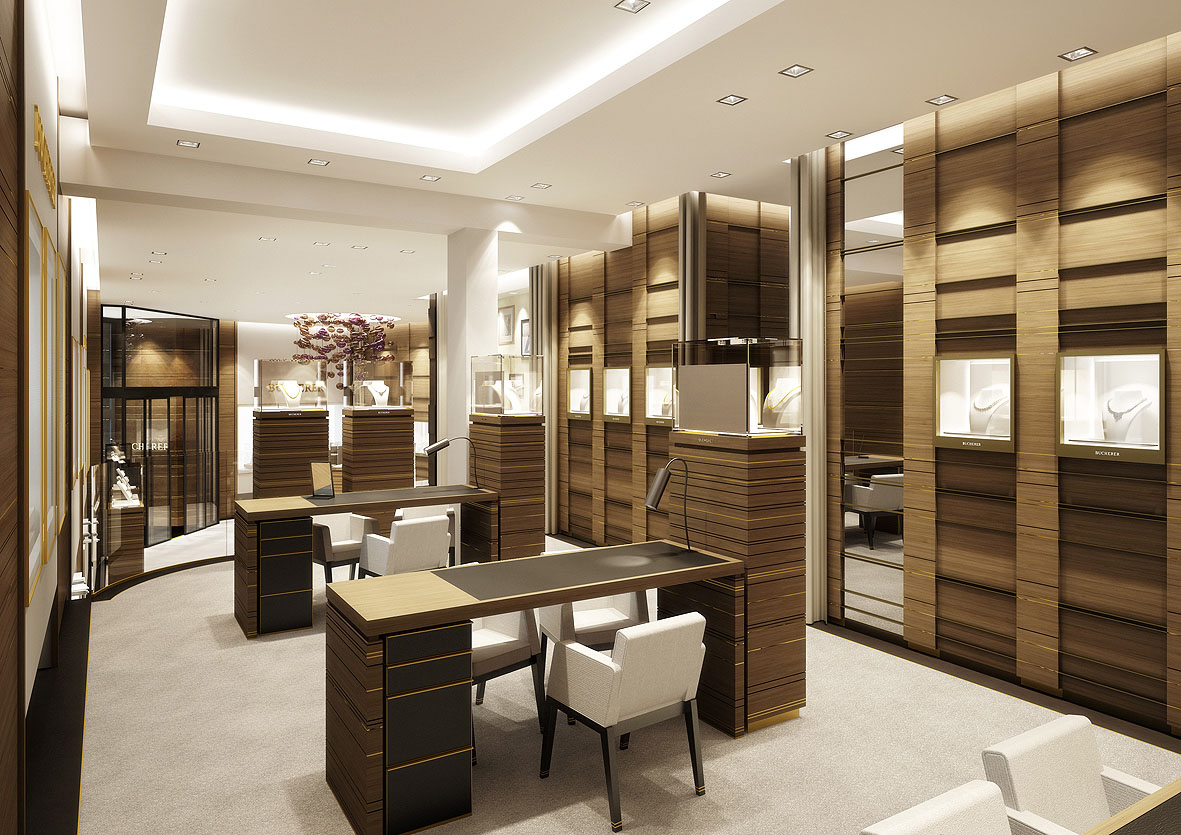 BUCHERER, LUXURY RETAIL by INTERIOR DESIGN BY STUDIOFORMA ARCHITECTS ...