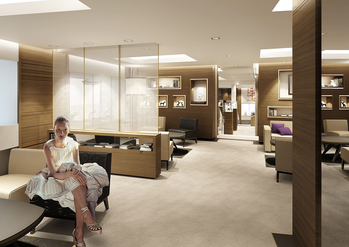 BUCHERER, LUXURY RETAIL by INTERIOR DESIGN BY STUDIOFORMA ARCHITECTS ...
