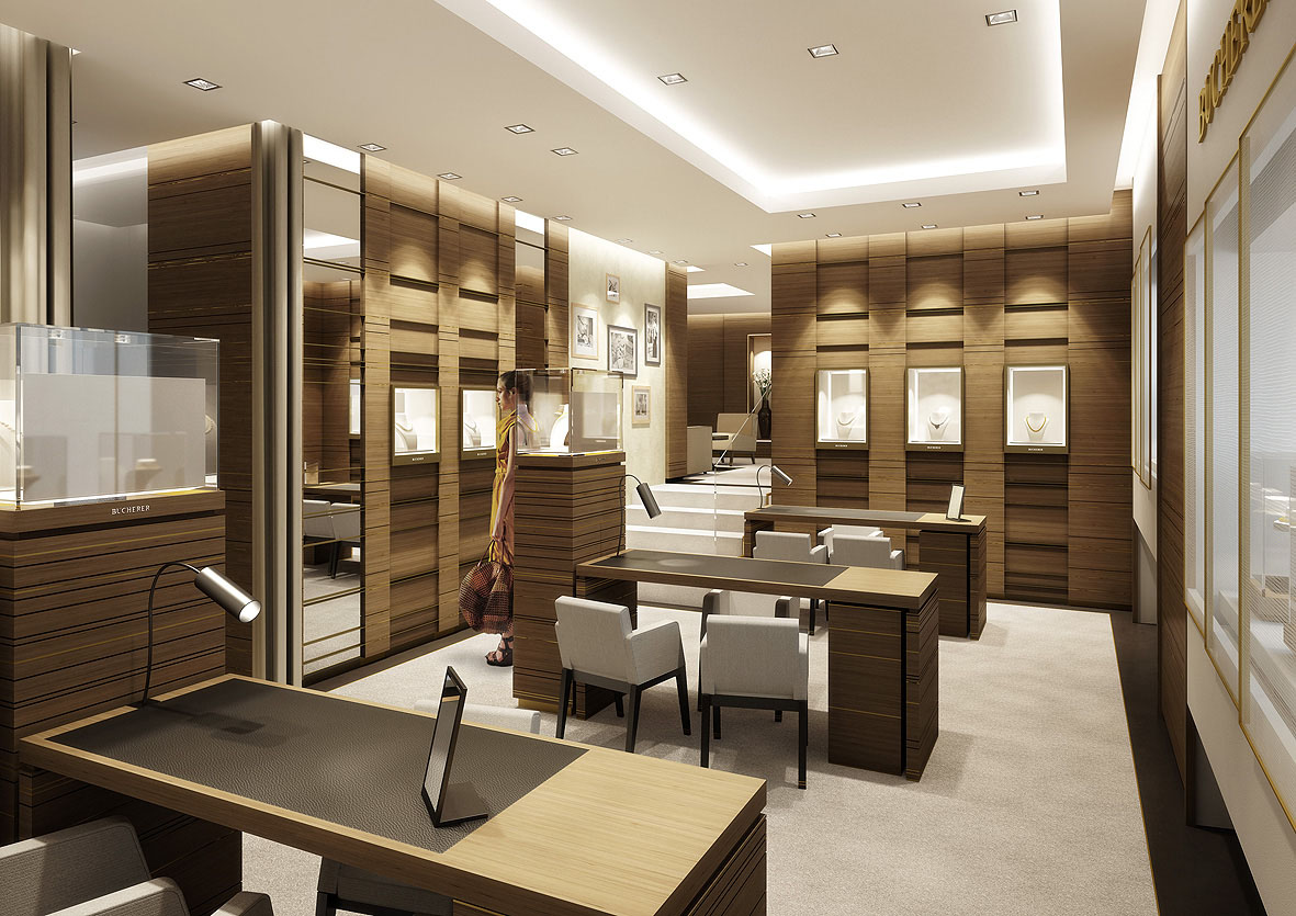 BUCHERER, LUXURY RETAIL by INTERIOR DESIGN BY STUDIOFORMA ARCHITECTS ...