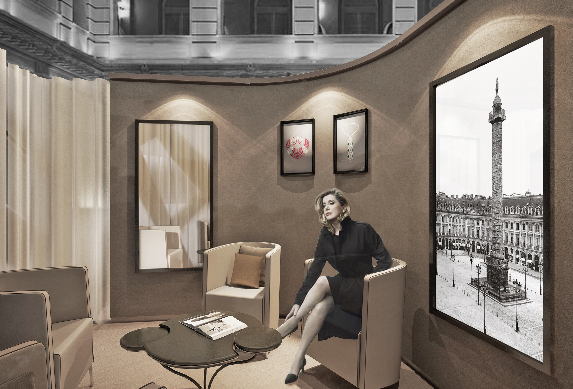 VAN CLEEF & ARPELS, LUXURY RETAIL ANIMATION by INTERIOR DESIGN BY ...
