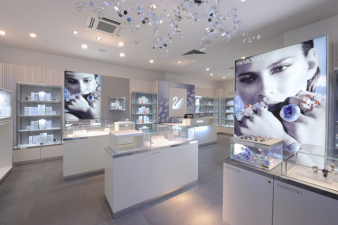 SWAROVSKI, LUXURY RETAIL by INTERIOR DESIGN BY STUDIOFORMA ARCHITECTS ...