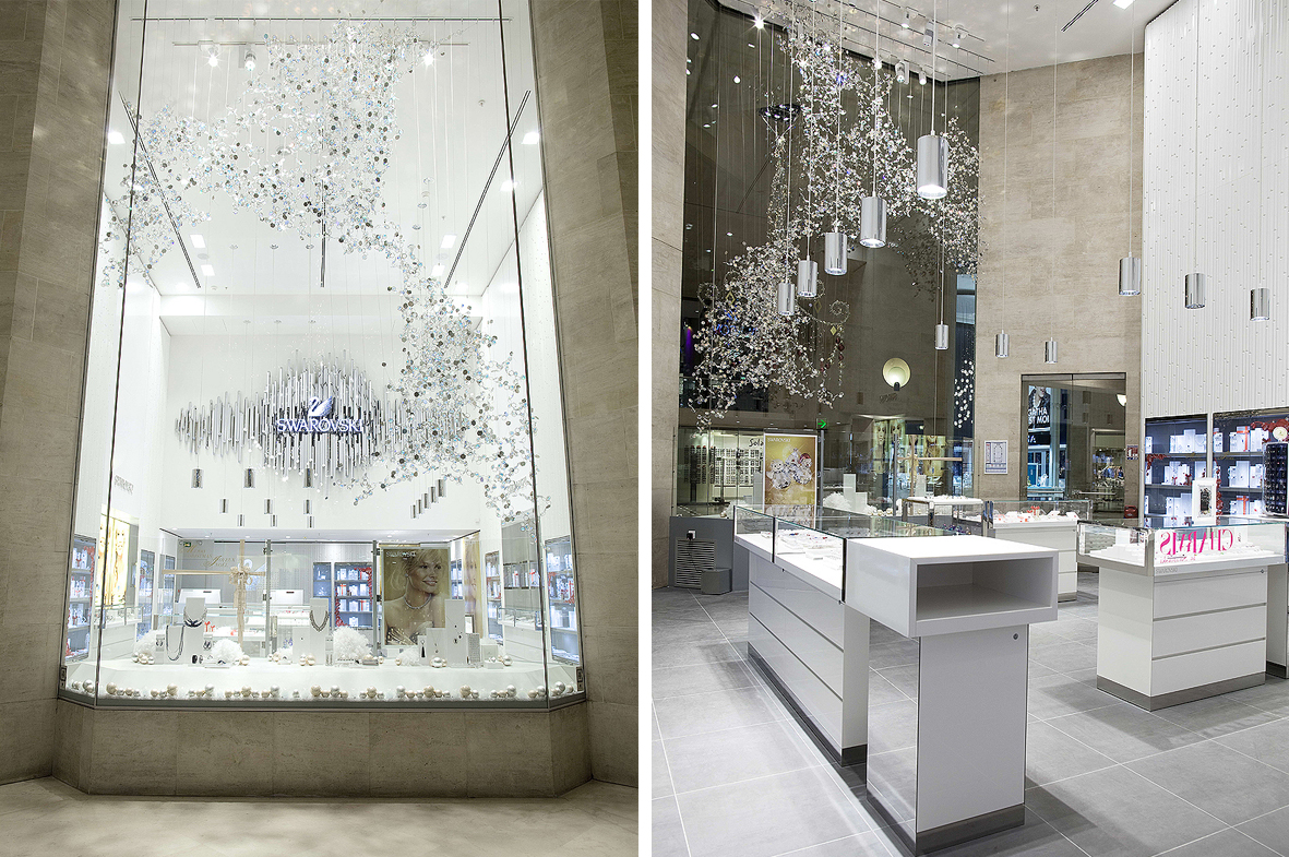 SWAROVSKI, LUXURY RETAIL by INTERIOR DESIGN BY STUDIOFORMA ARCHITECTS ...