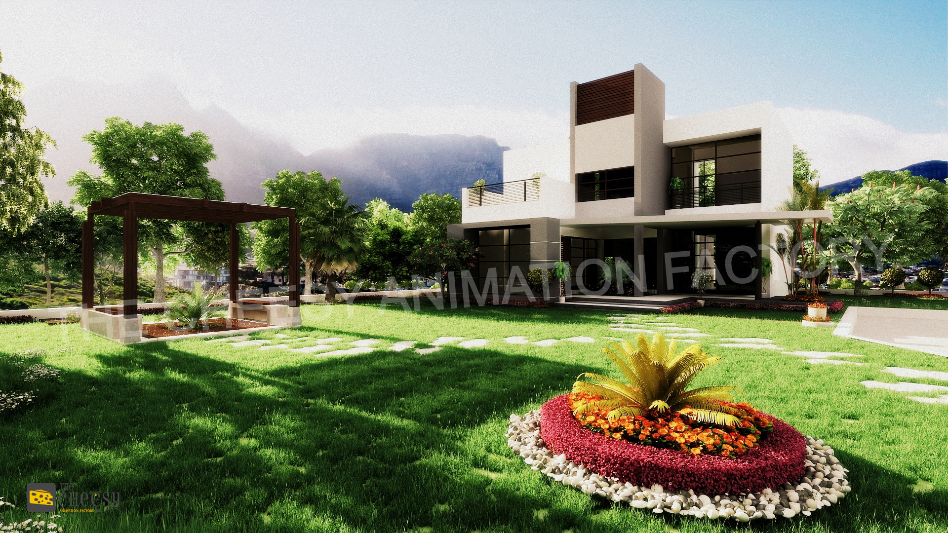 3D Exterior Design Services India by THe Cheesy Animation Factory ...