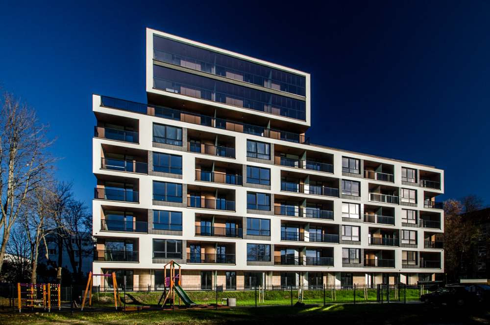 Rectangle parallelepiped House by Devyni architektai - Architizer