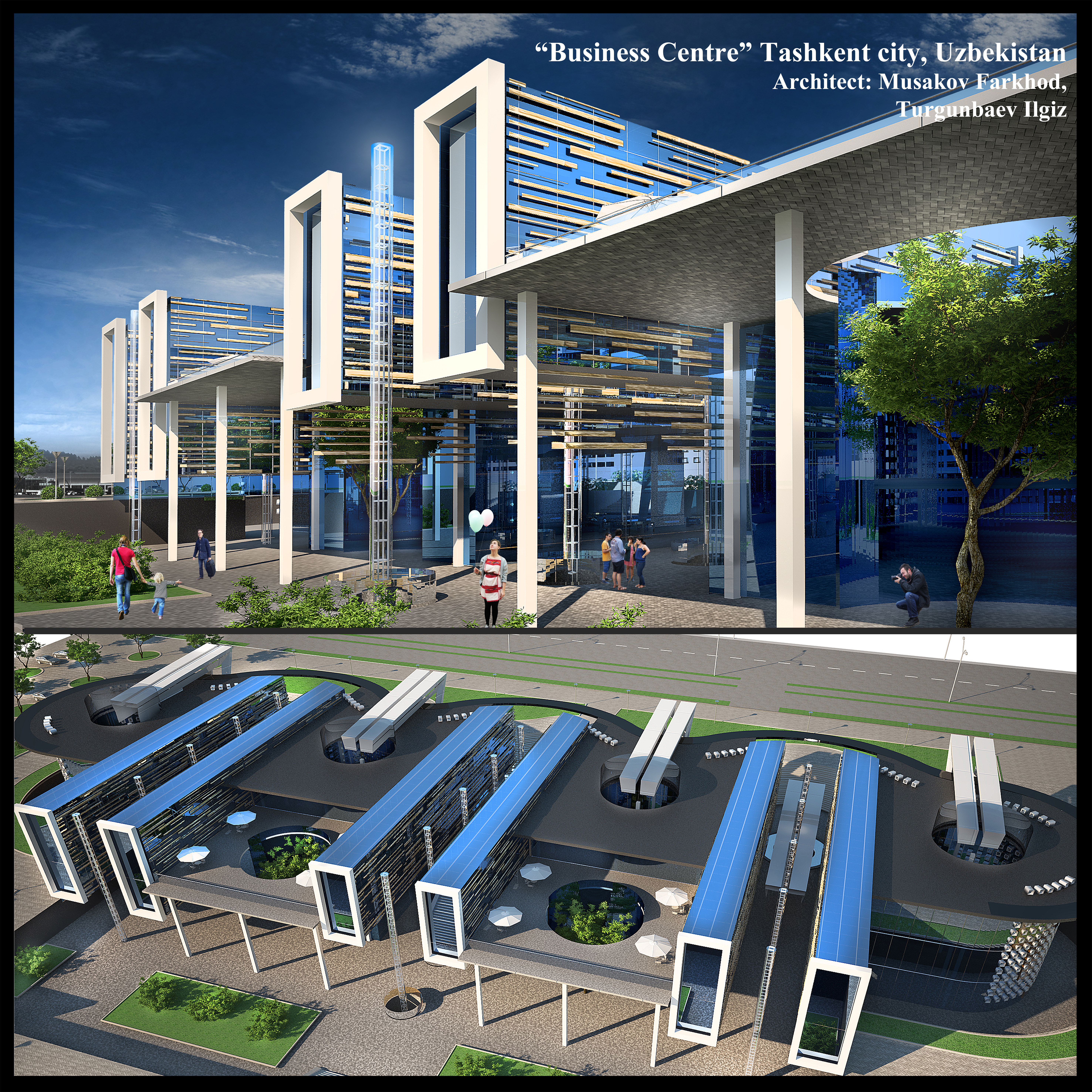 Business Centre in Tashkent, Uzbekistan by "Master Design" private ...
