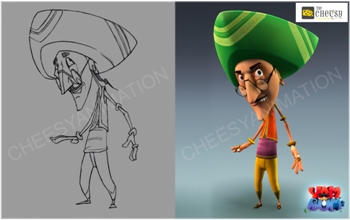 2D - 3D Cartoon Animation Services by THe Cheesy Animation Factory ...