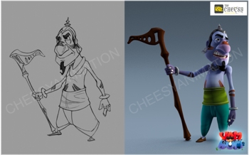 2D - 3D Cartoon Animation Services by THe Cheesy Animation Factory ...