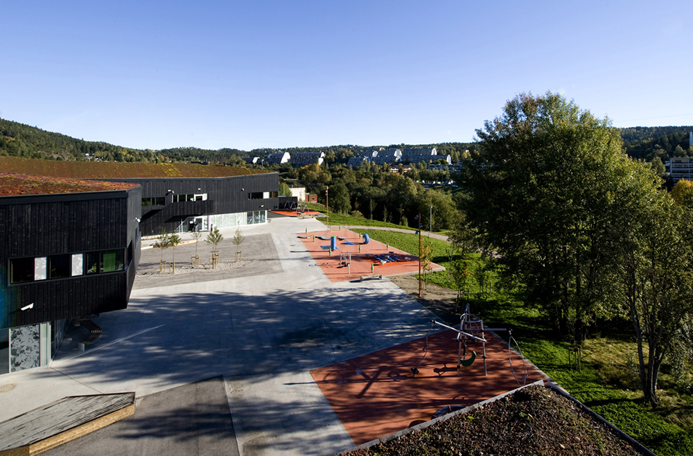 Rommen school by Østengen & Bergo landscape architects - Architizer
