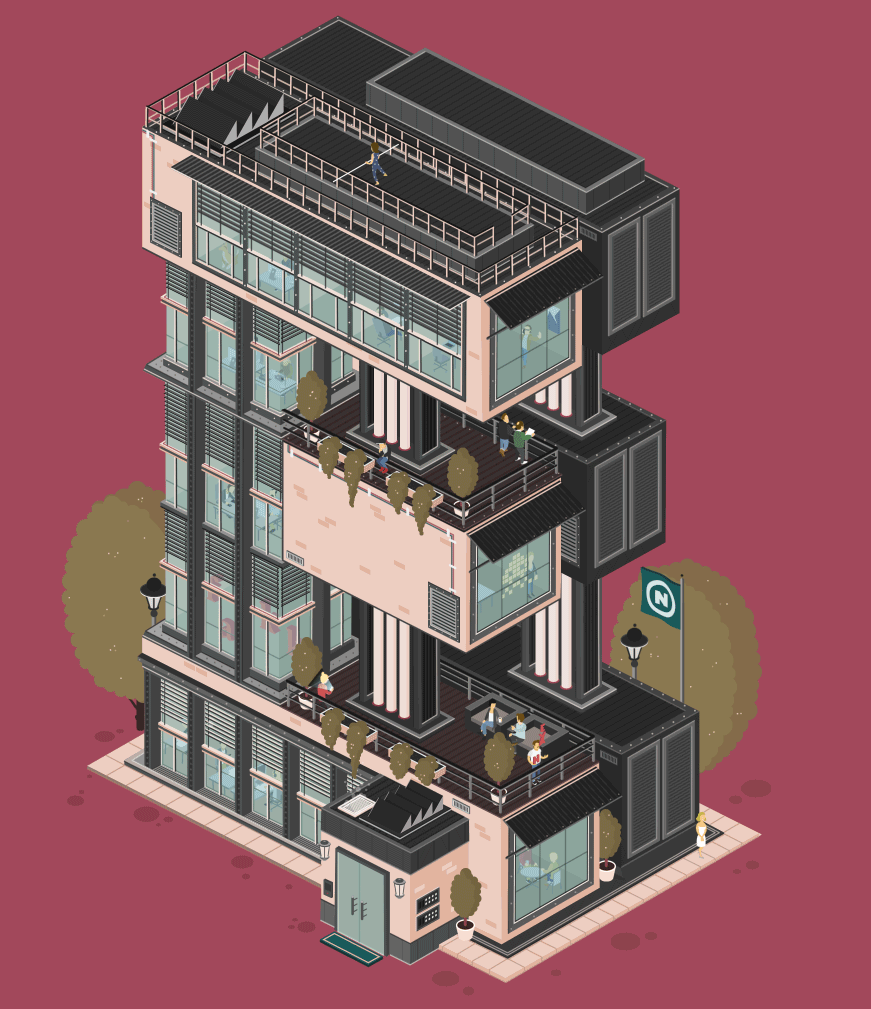 An Architectural Alphabet: Amazingly Detailed Animated GIFs by Florian ...
