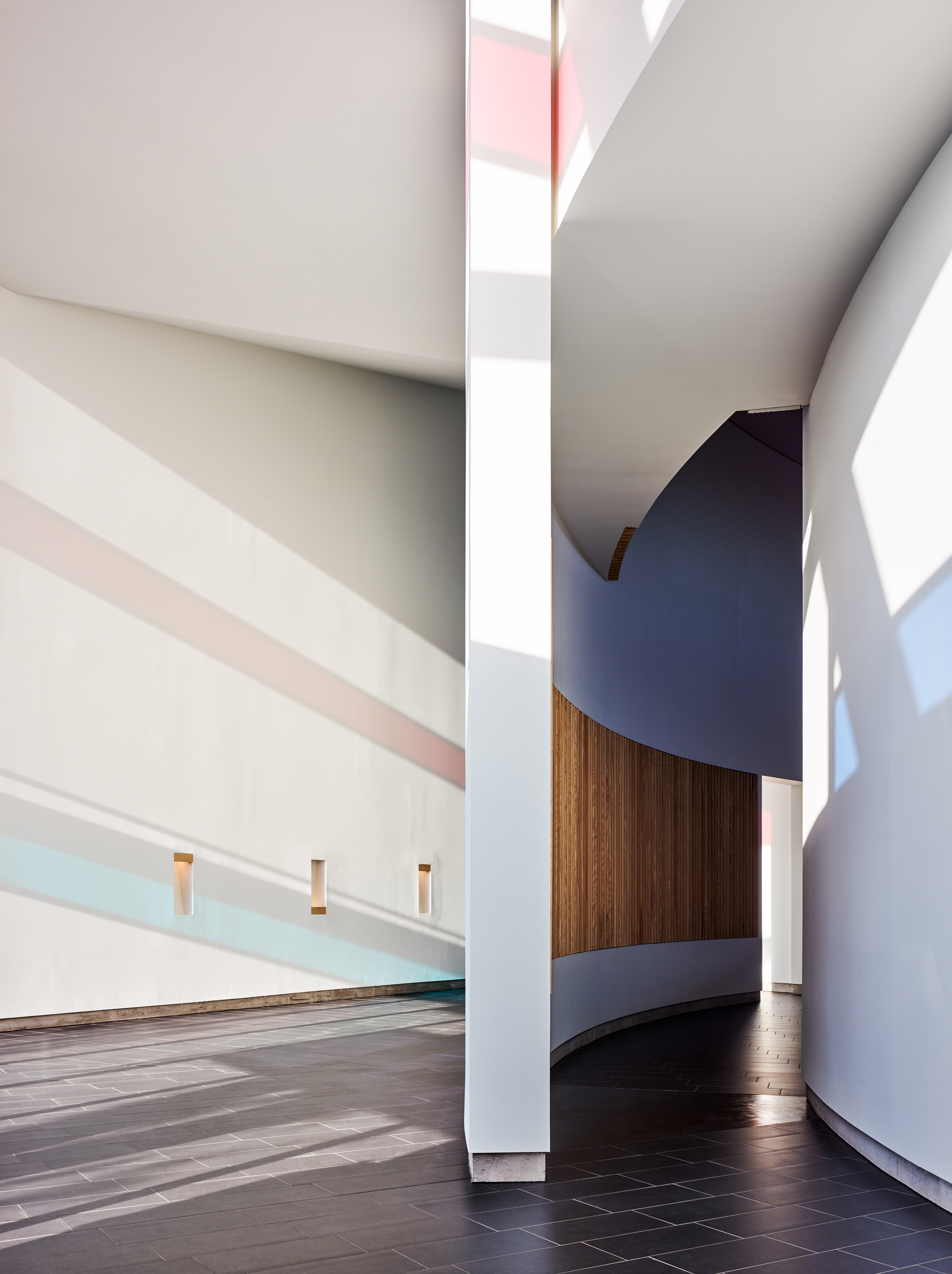 Jesuit High School Chapel of the North American Martyrs by Hodgetts ...