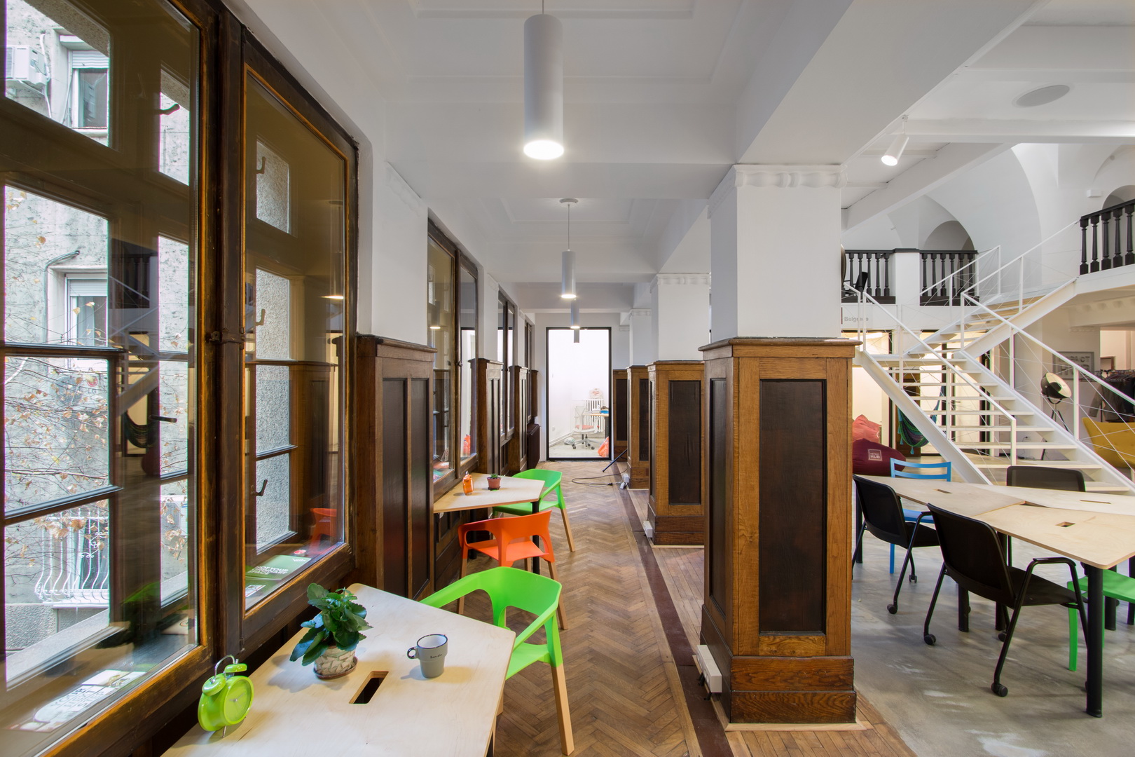 Impact Hub Belgrade by ured studio - Architizer