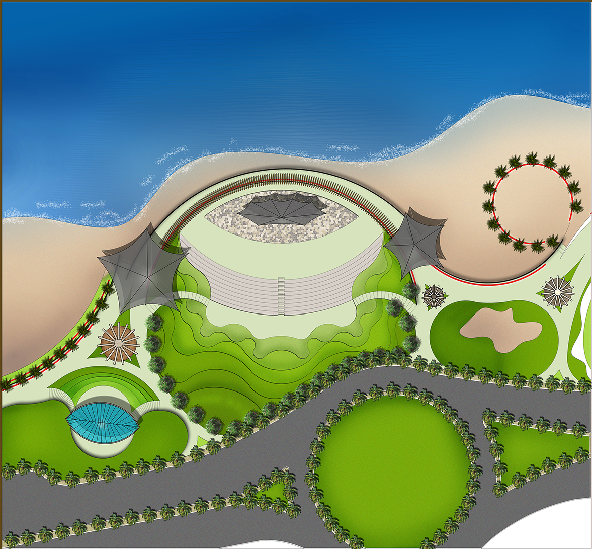 Mediterranean Park by Architecture to Try - Architizer
