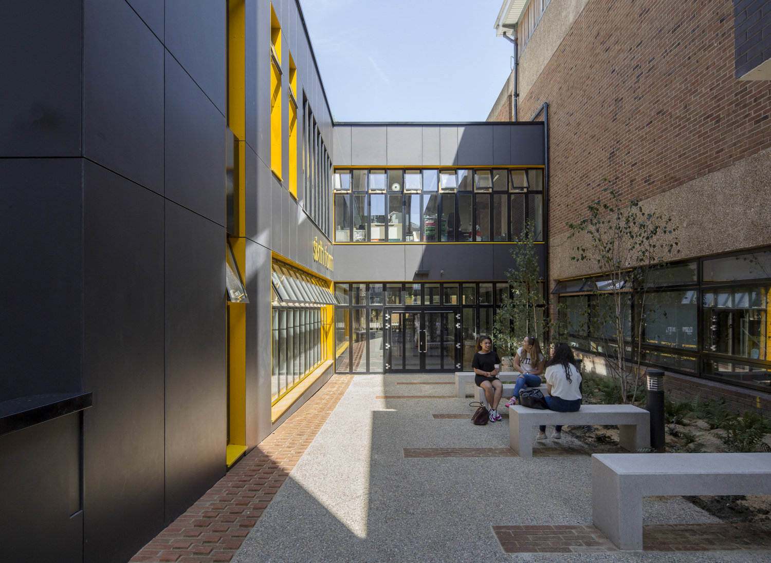 Stoke Newington Sixth Form Centre by Jestico + Whiles - Architizer