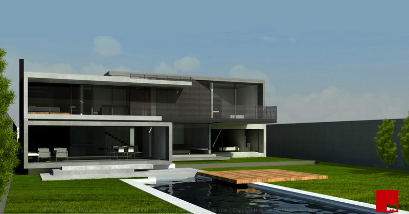 Idea 1110626: House in Kinshasa by Nico van der Meulen Architects in ...