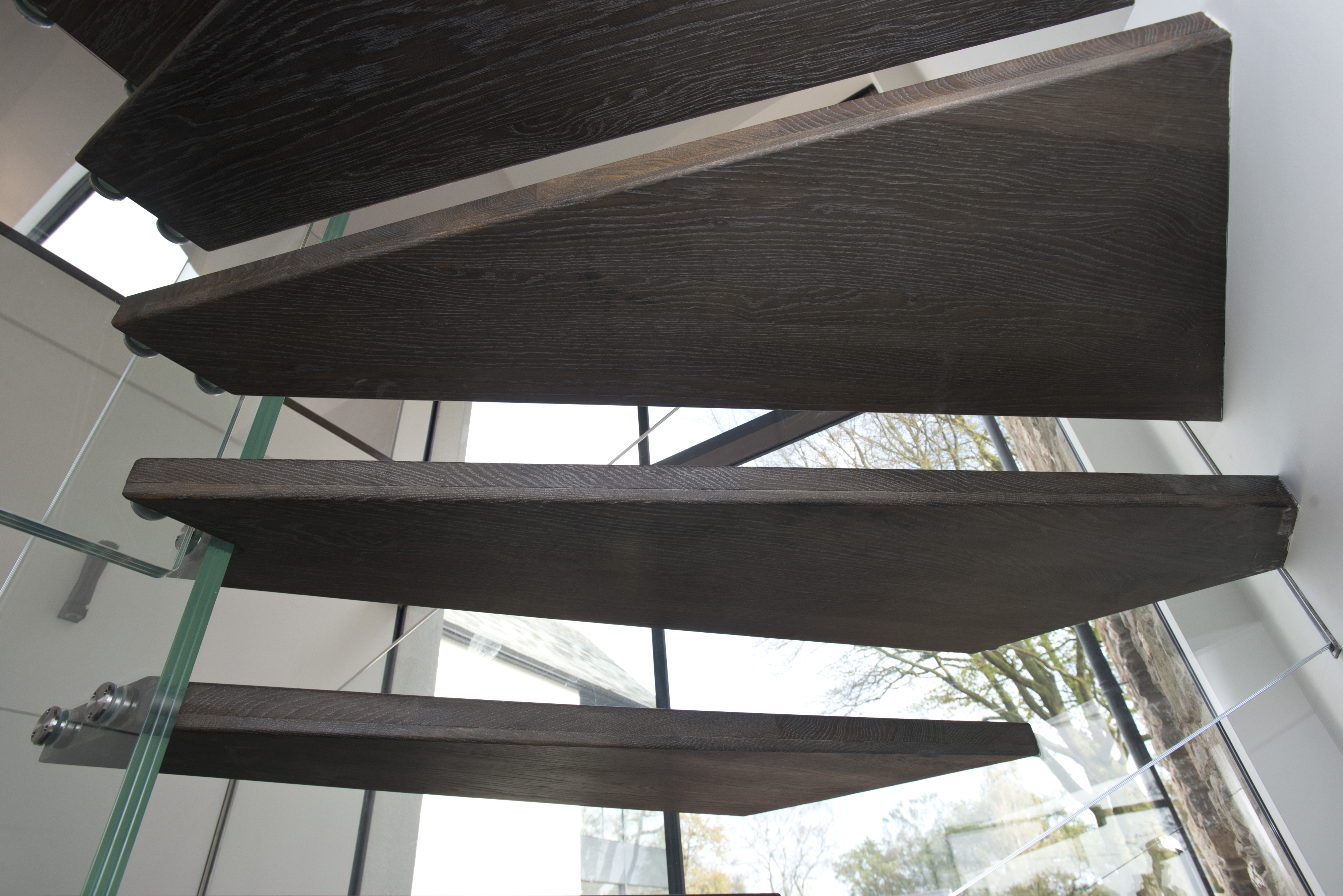 MISTRAL straight floating stair by Siller Stairs - Architizer